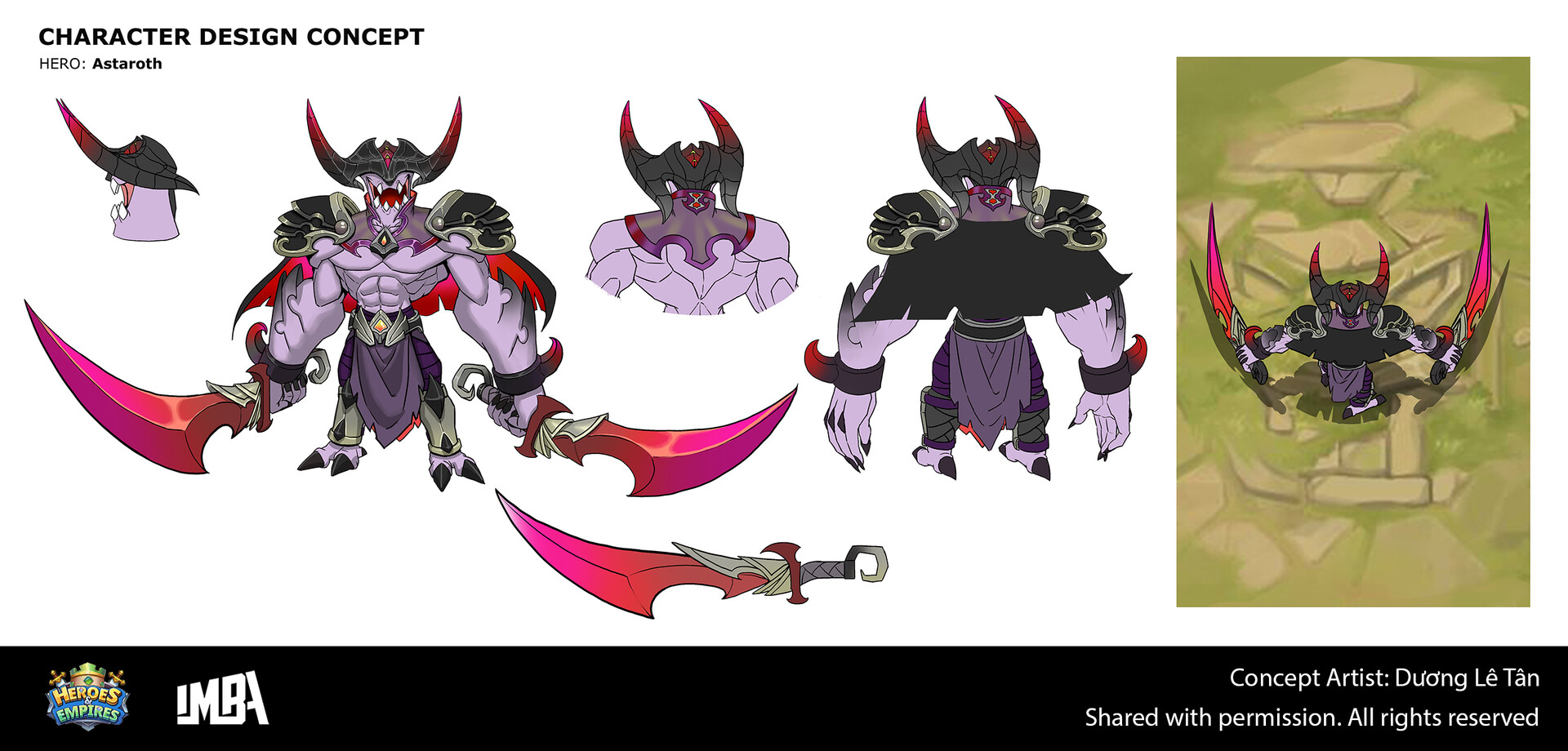 ArtStation - ASTAROTH - Character Rework Concept