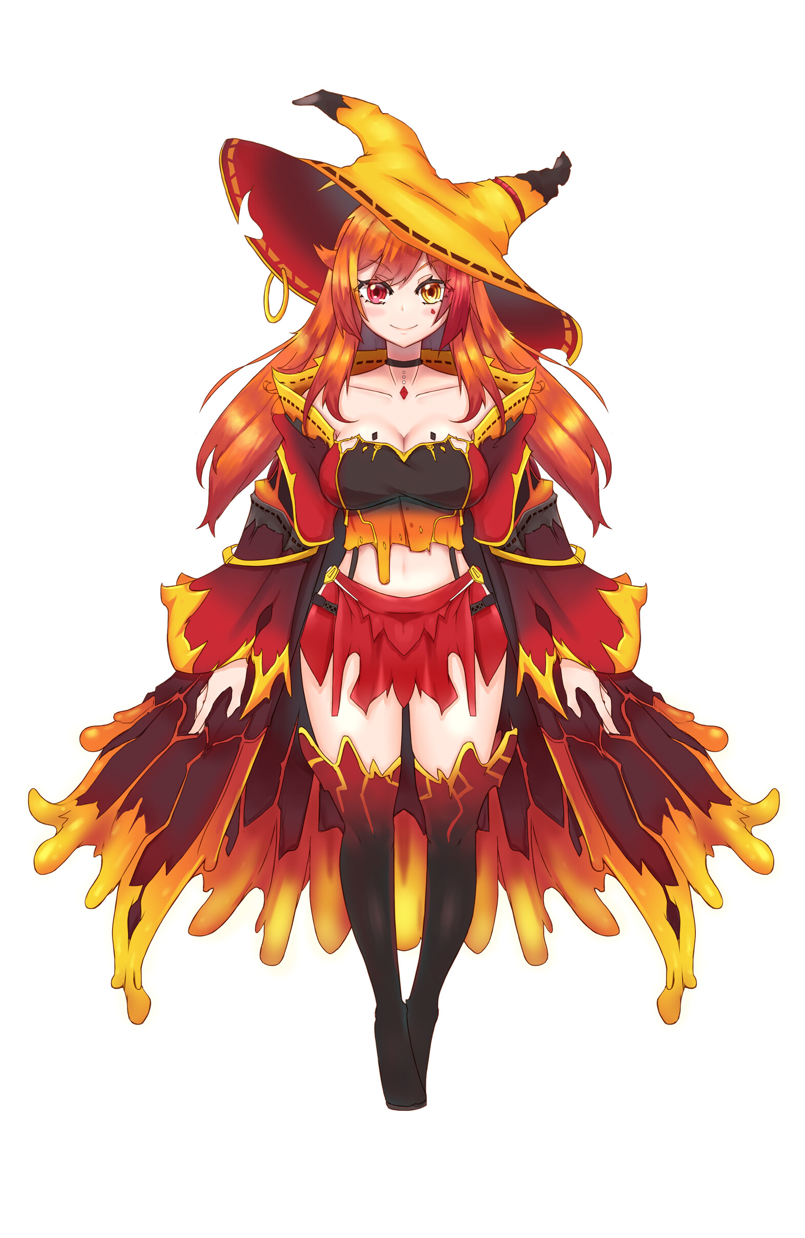 ArtStation - MagmiKyu - Vtuber Model Reference Sheet