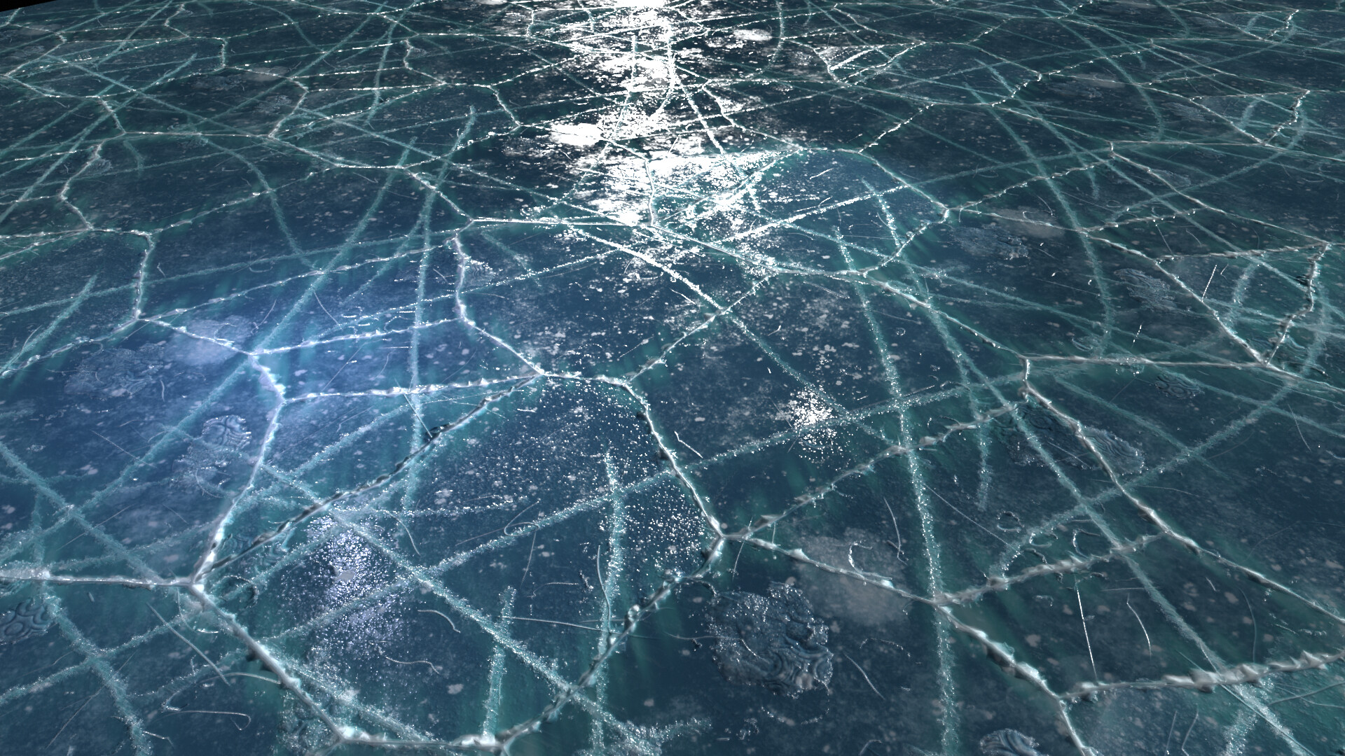 ArtStation - Substance Designer Ice Lake