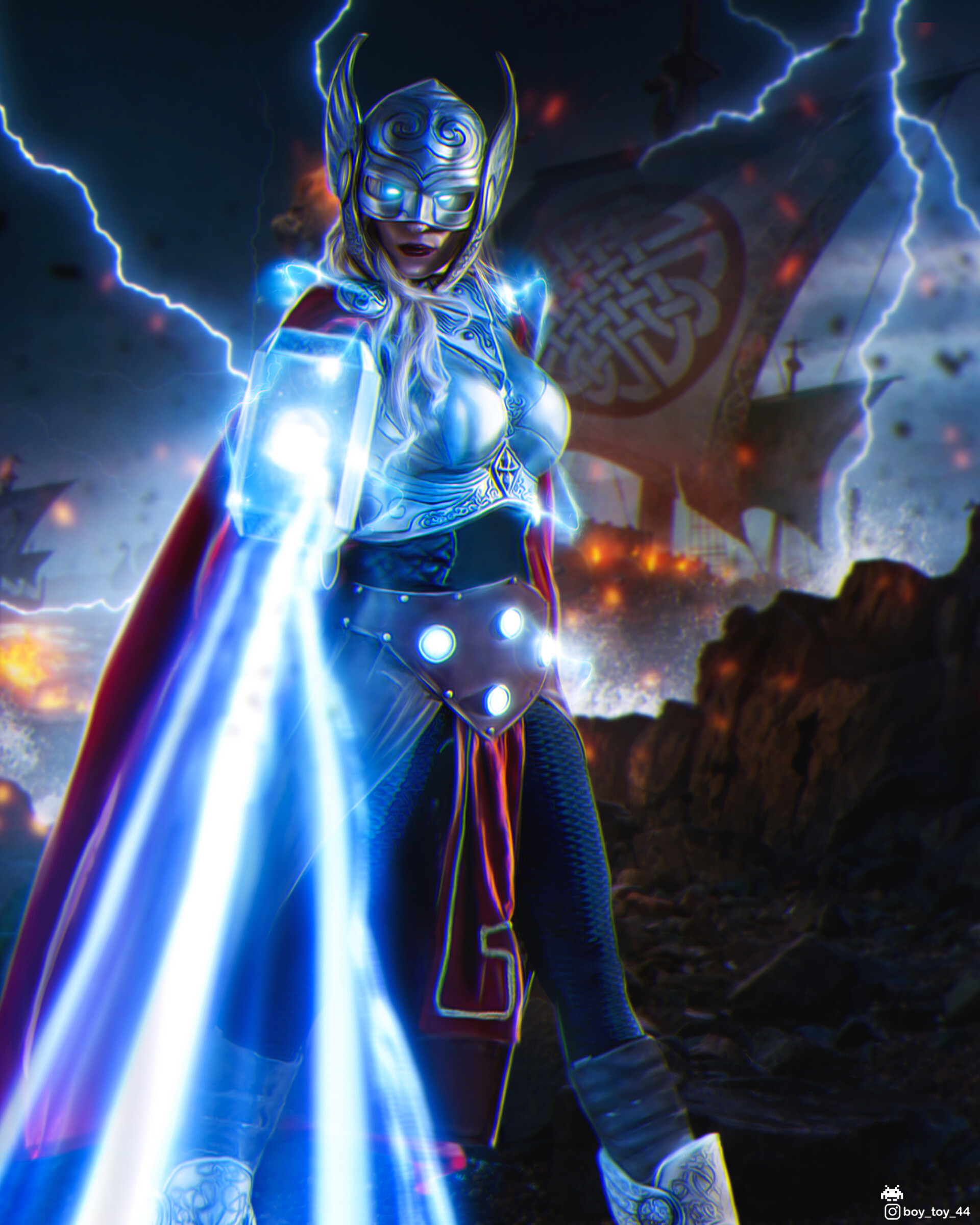 ArtStation - Jane Foster from marvel universe