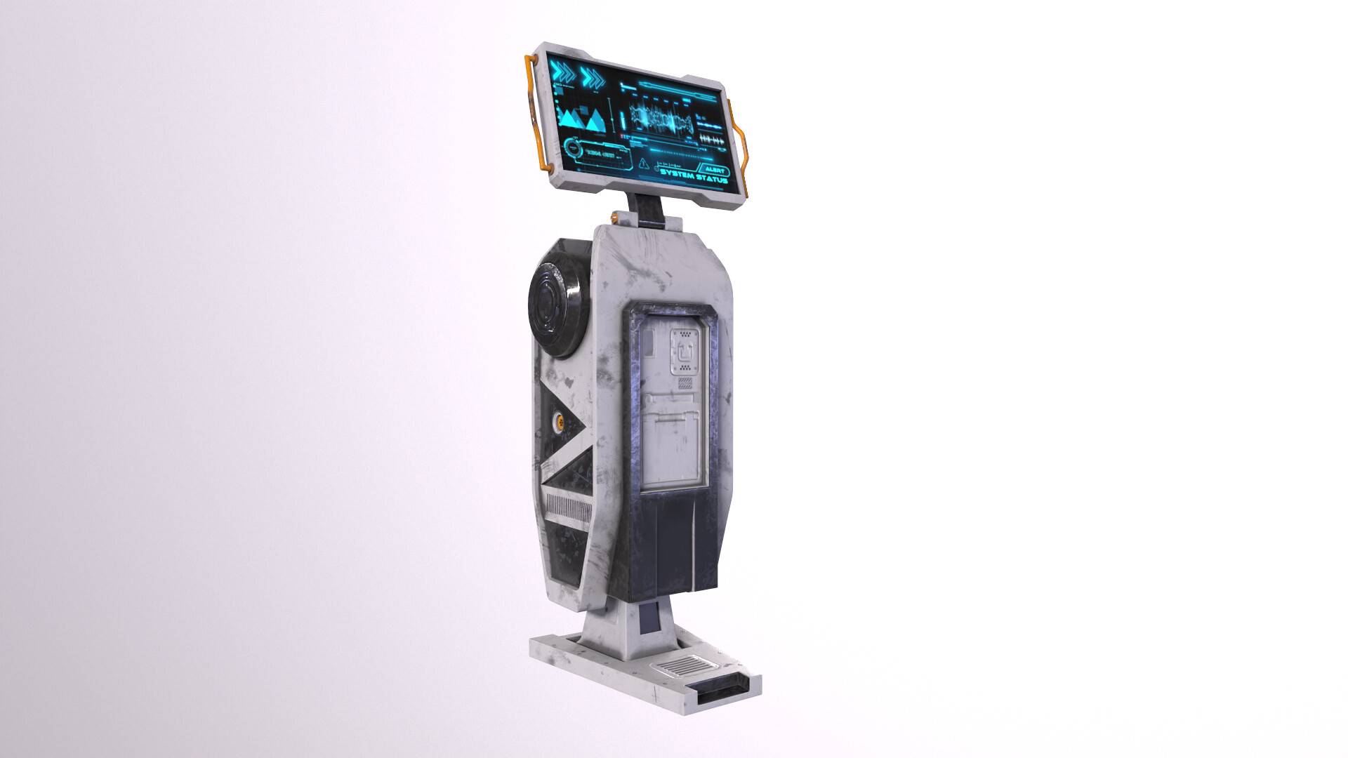 ArtStation - Sci-fi data concole