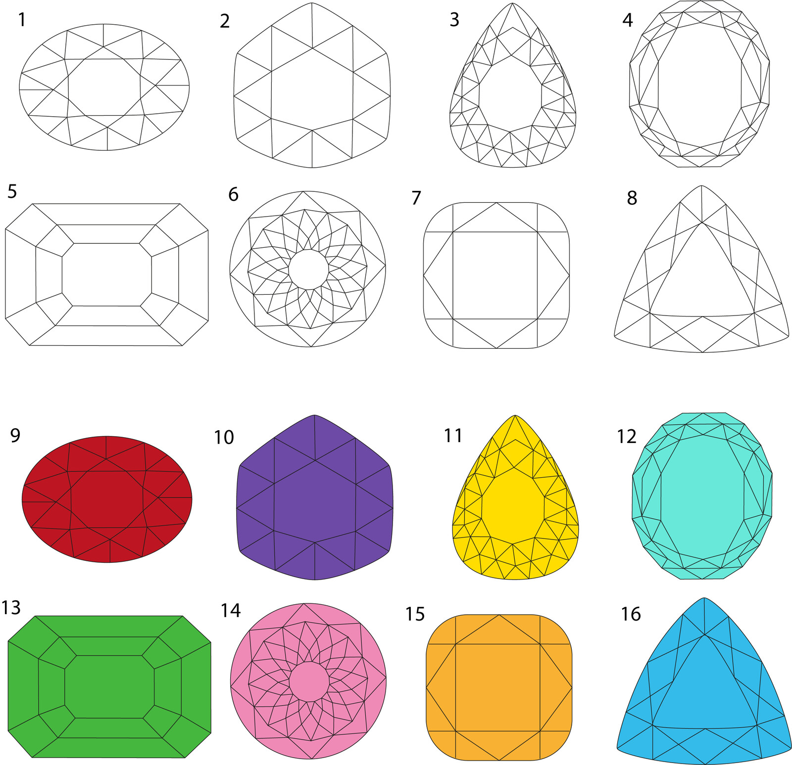 Yao Ran - Realistic match 3 gems