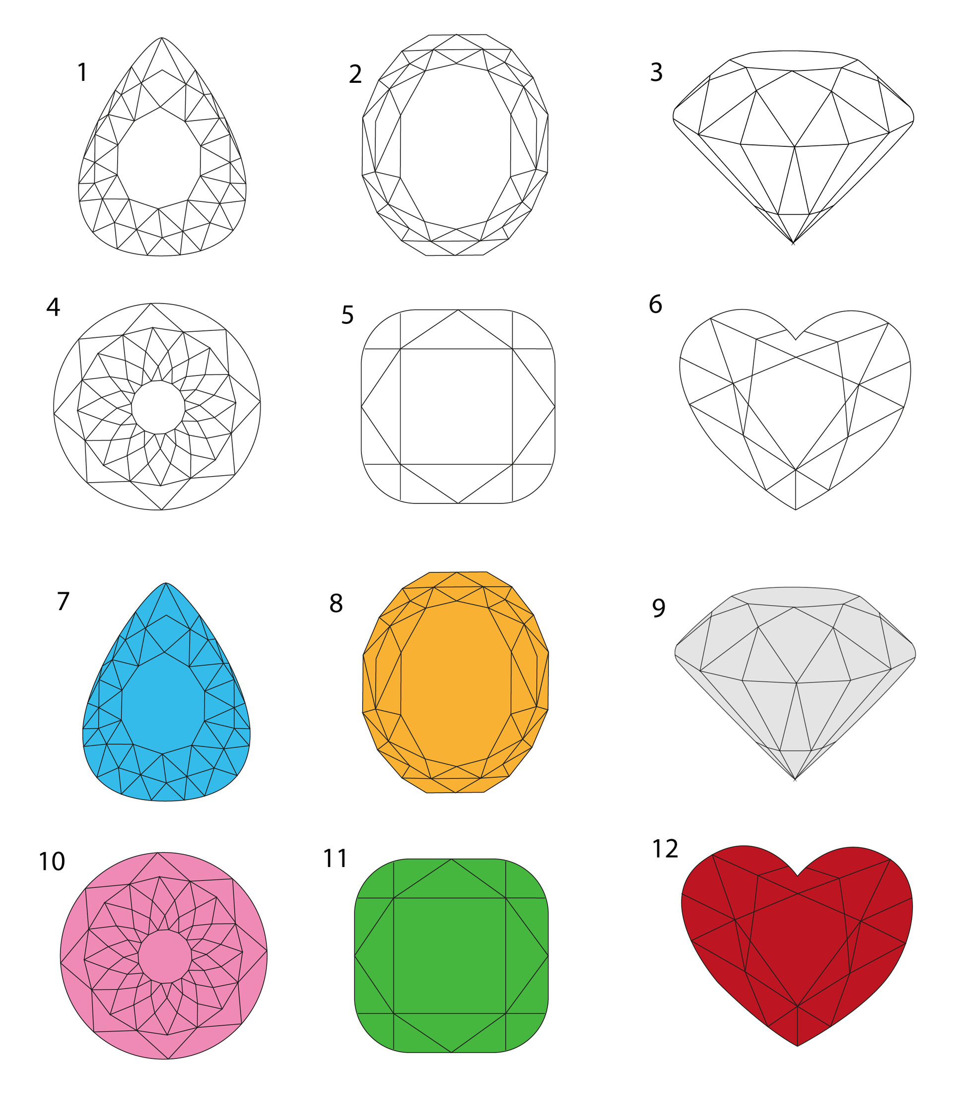 Yao Ran - Realistic match 3 gems