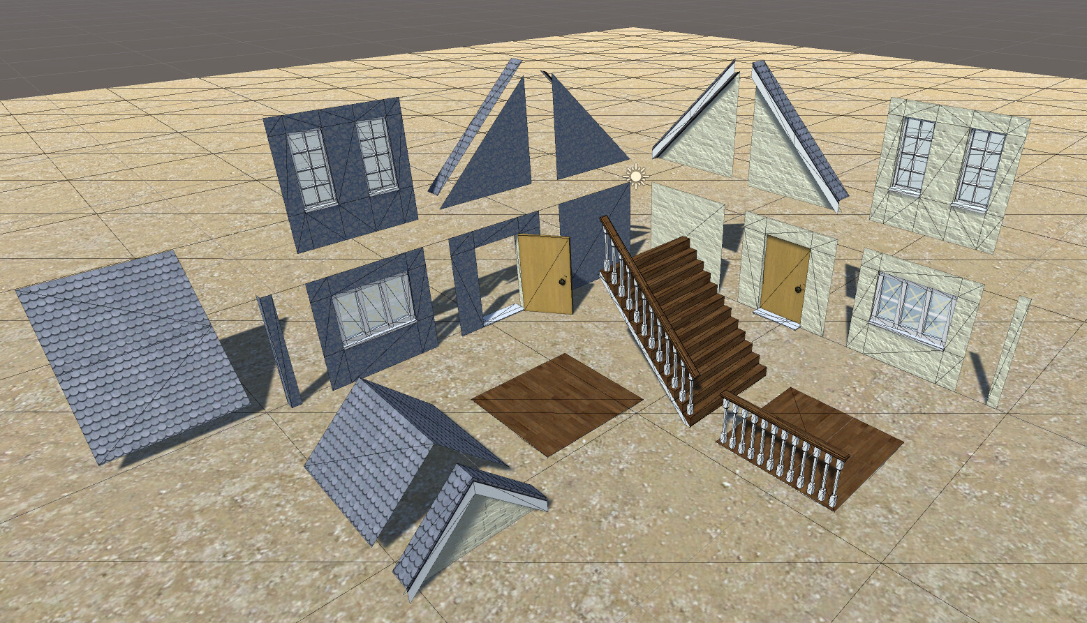 ArtStation - Modular House Pack