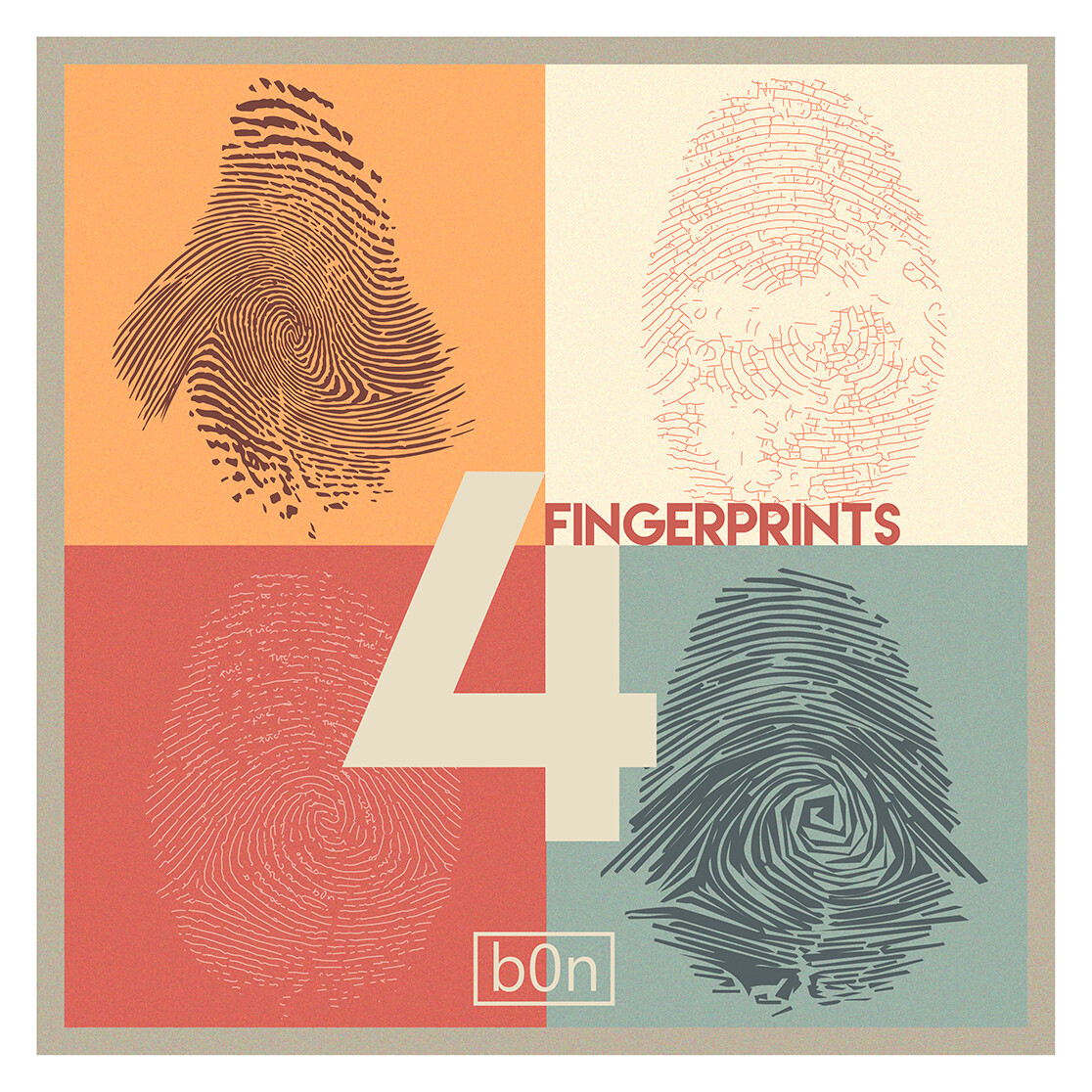 ArtStation - TRACK COVER "4 FINGERPRINTS"