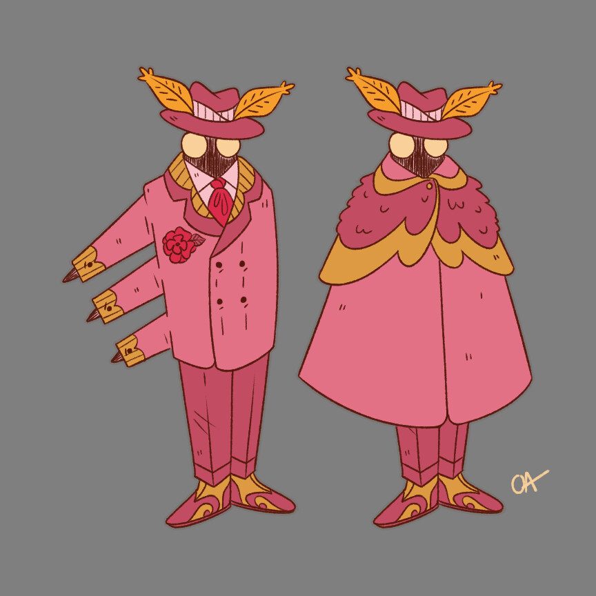 Zoe Hammonds - The Mothia - Enemy Concept Variants