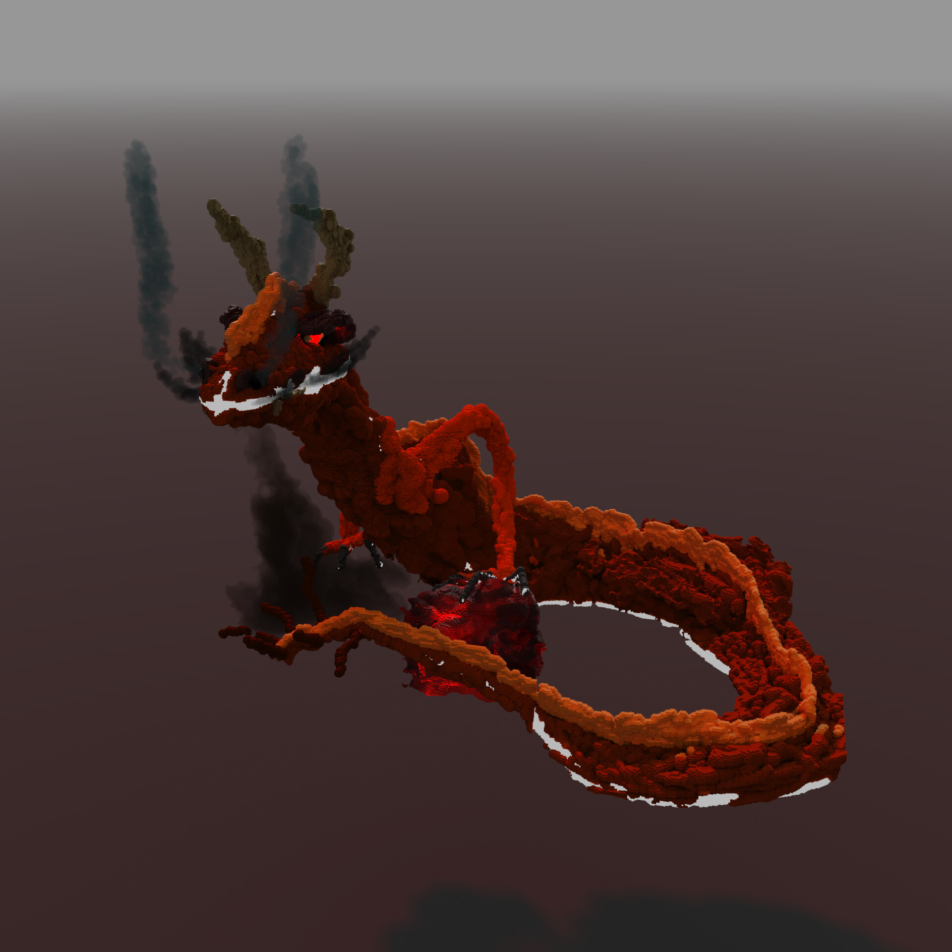 ArtStation - Fire dragon