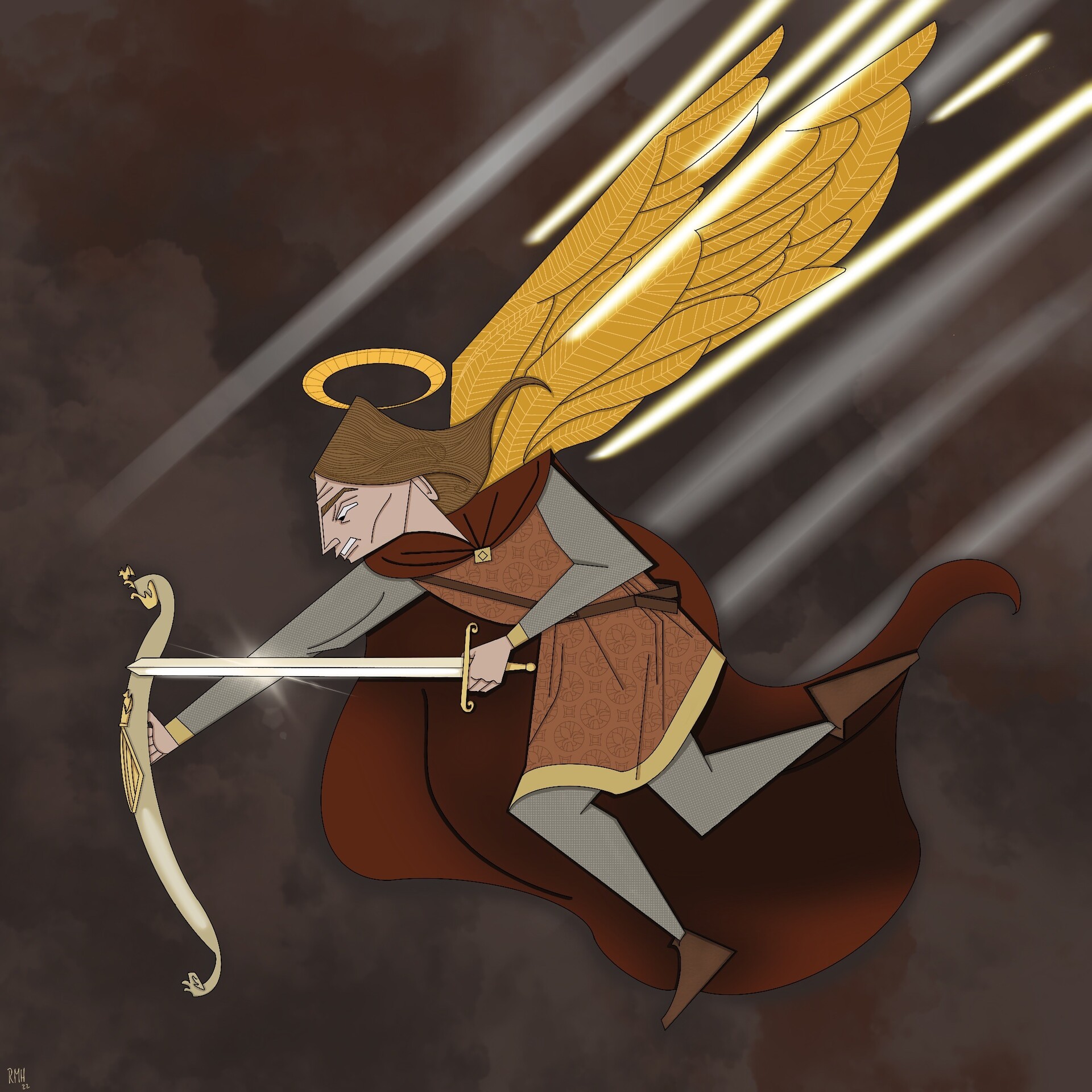 ArtStation - Ángel Custodio de Valencia - Character Design Challenge ...