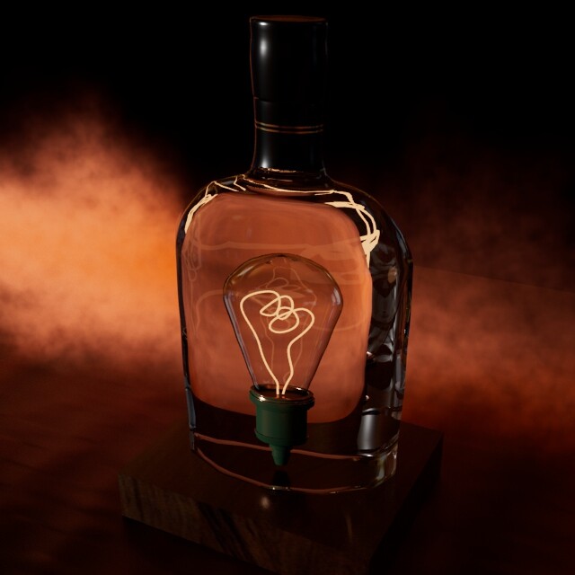 Lime - Shining bottle