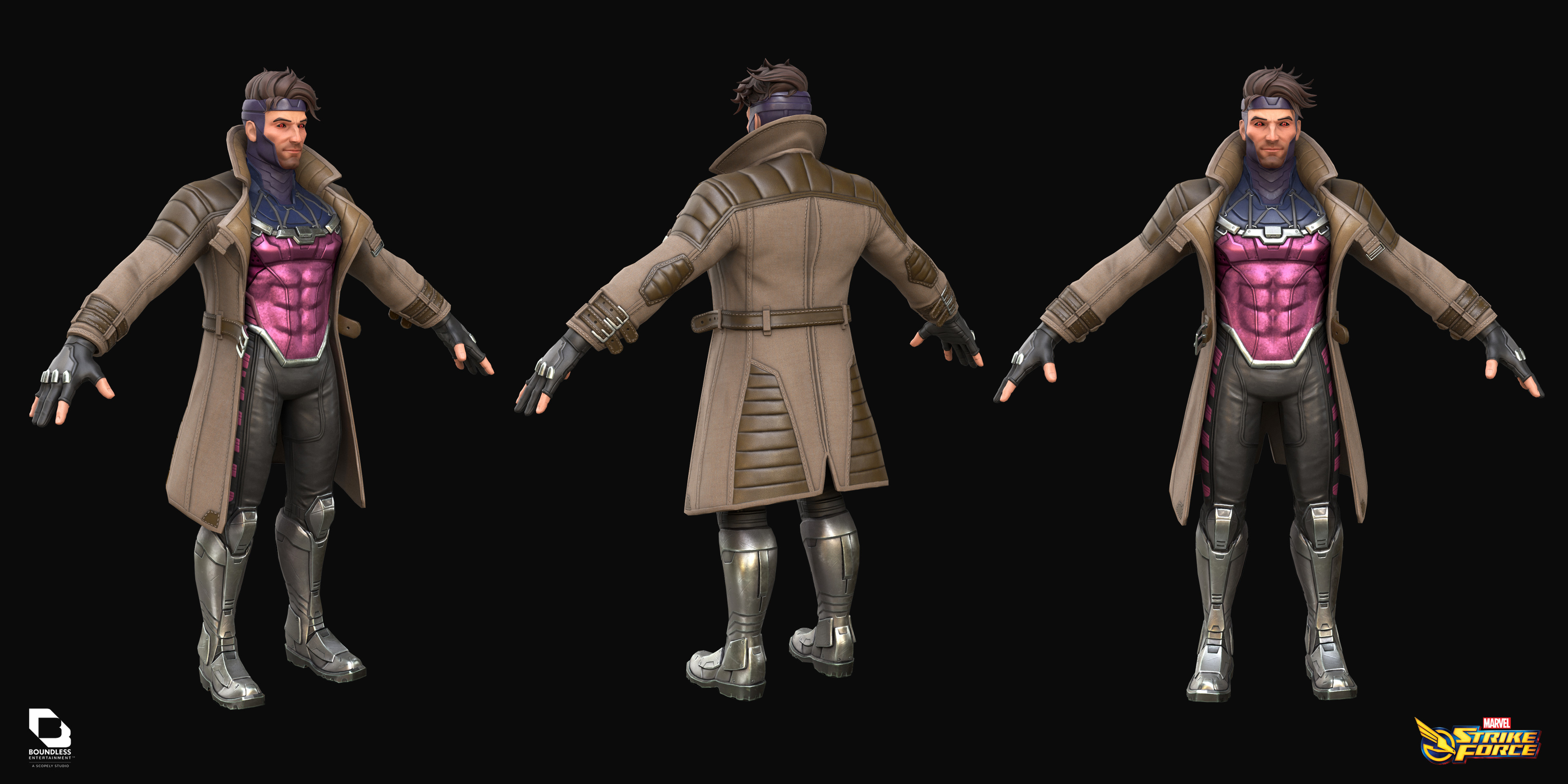 Jonathan Flanders - Marvel Strike Force - Gambit