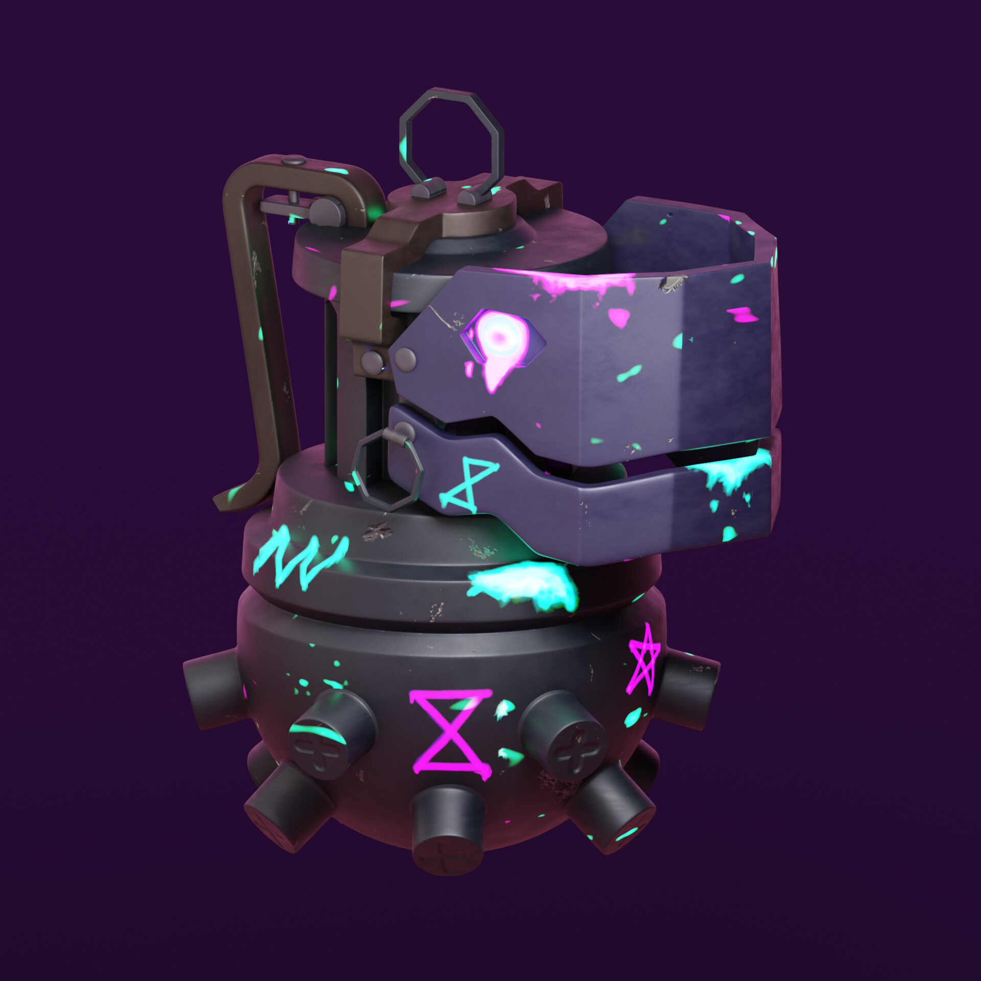 ArtStation - Jinx's Grenade