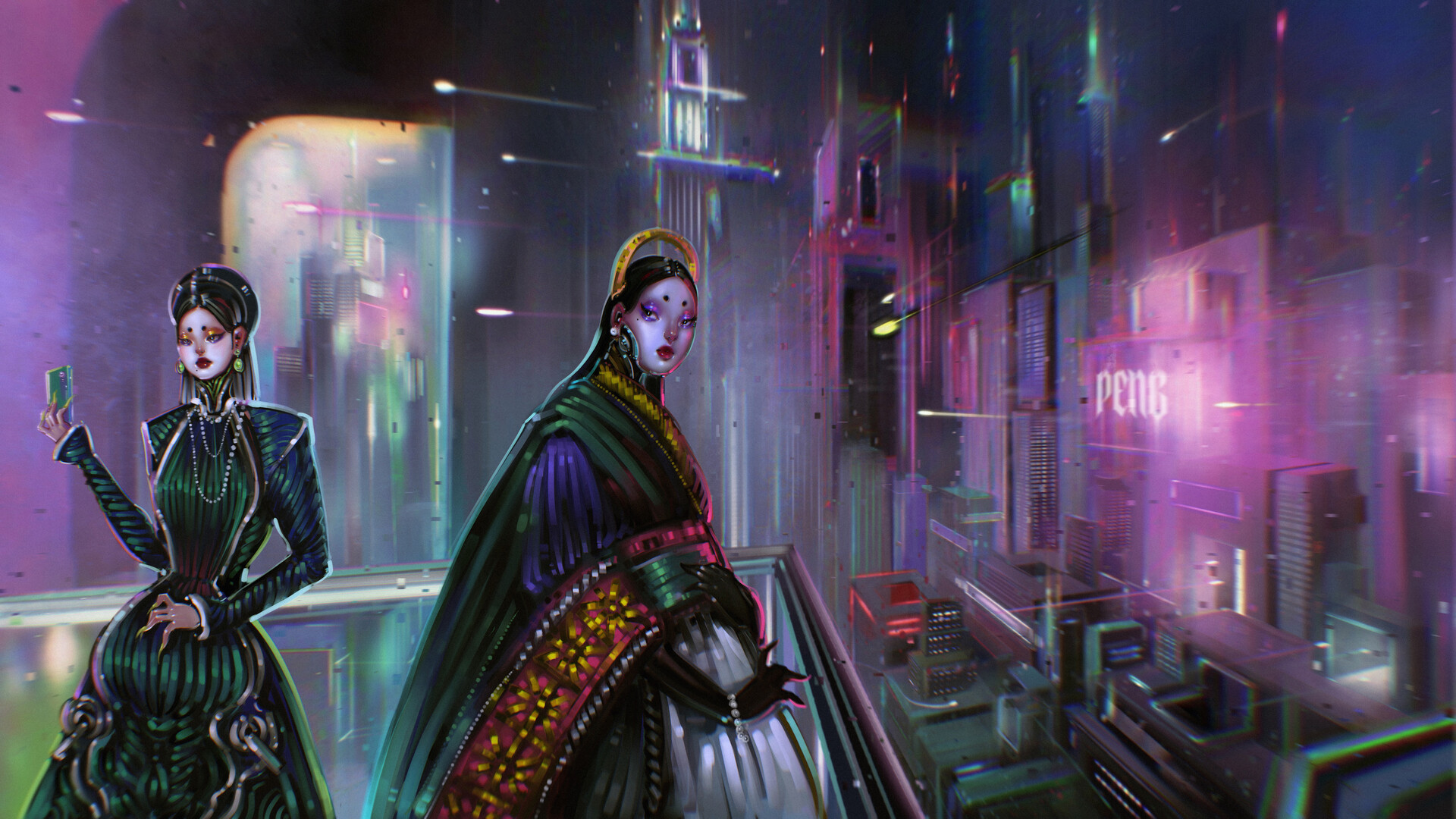 ArtStation - sky city