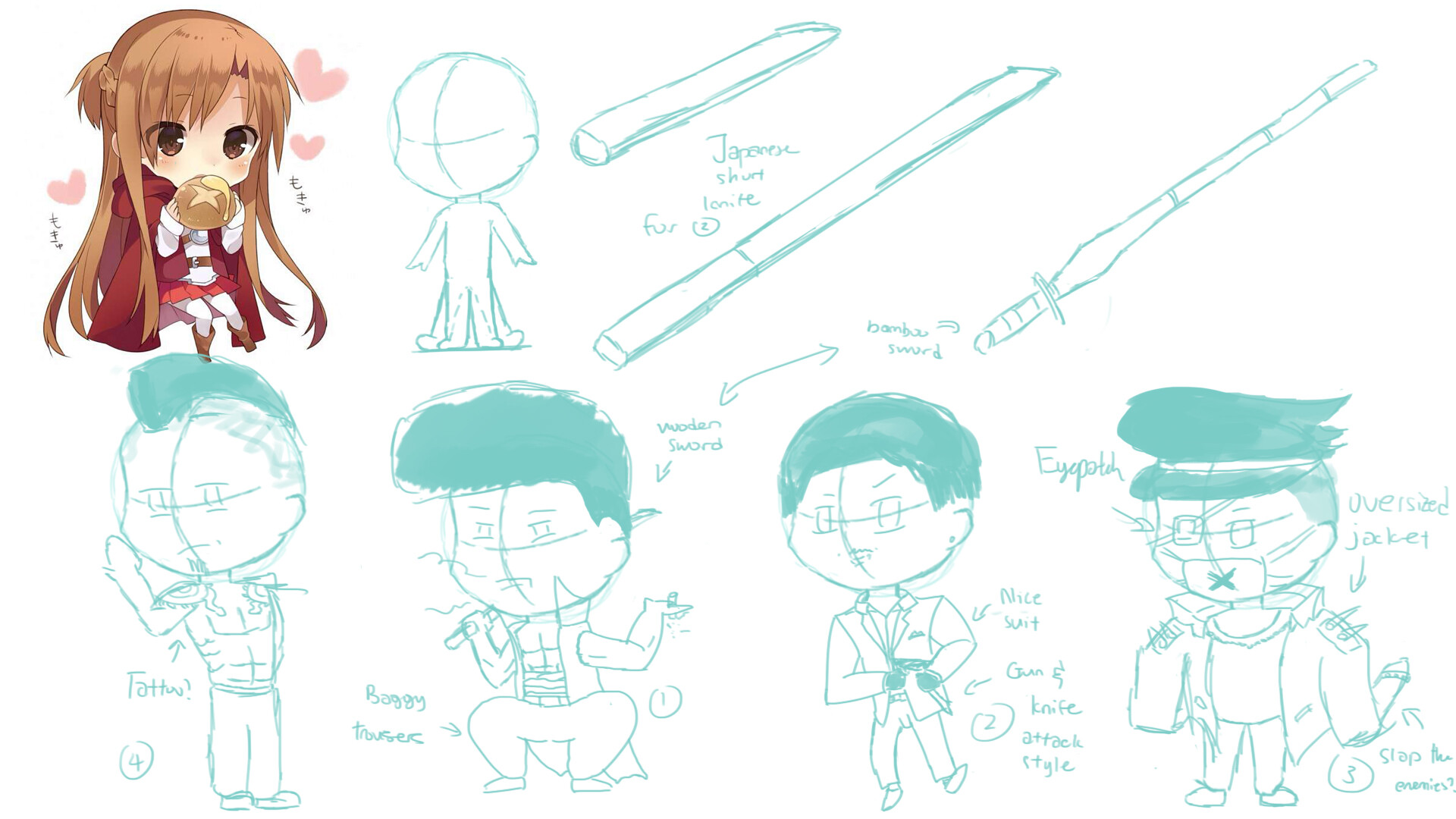 ArtStation - Character Design and Development Process (Year 1)