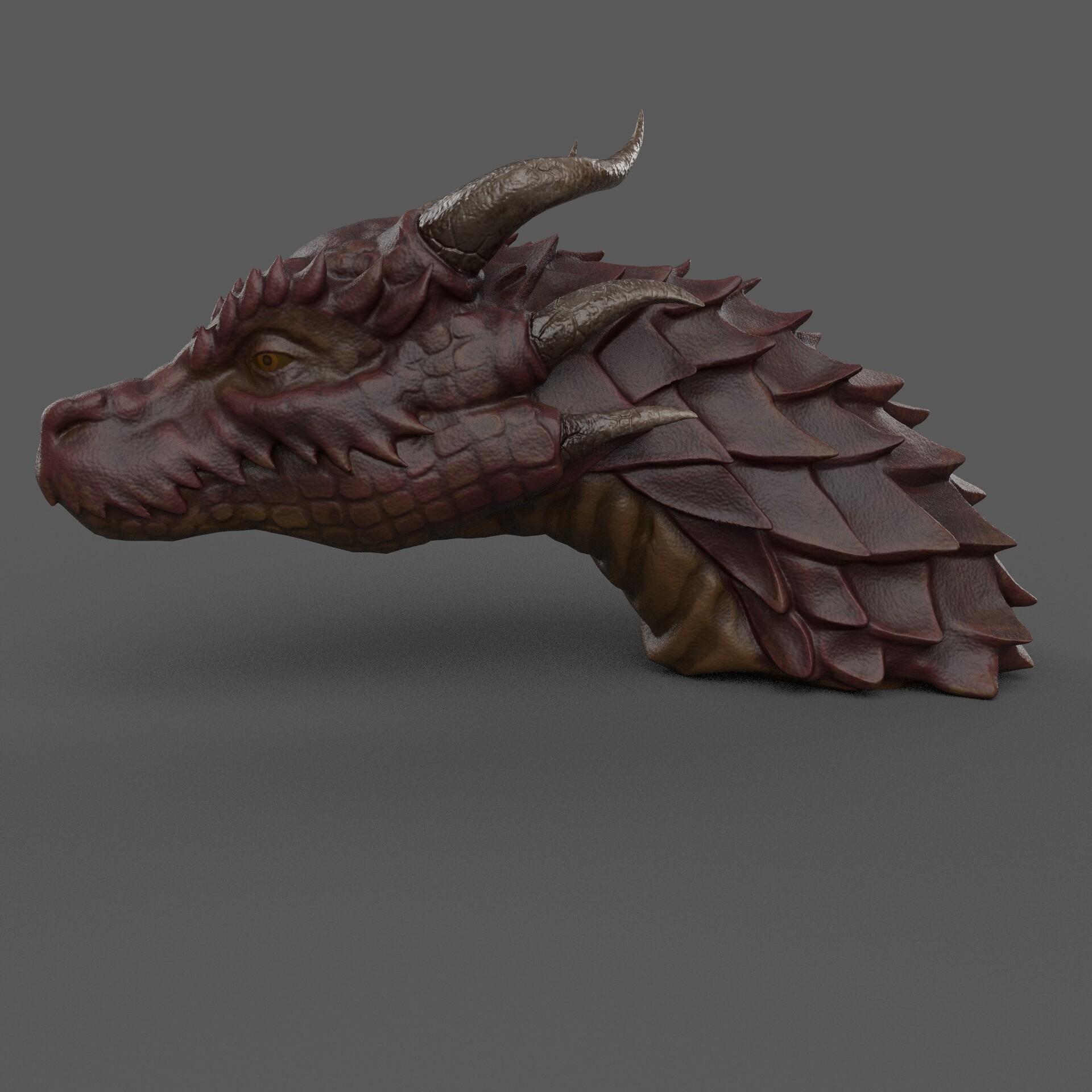ArtStation - Dragon Bust