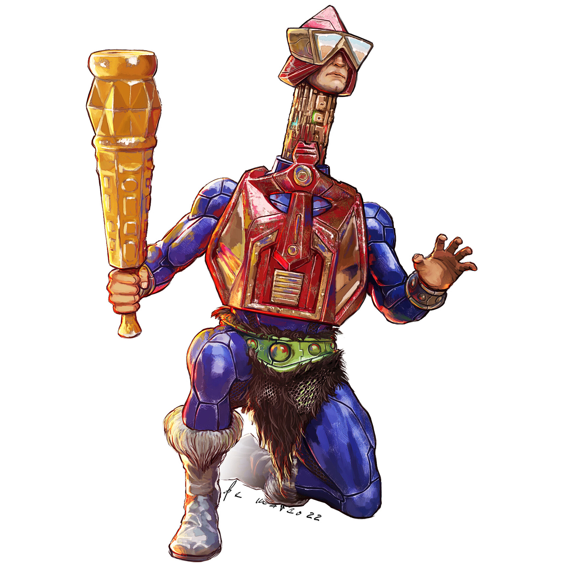 Walter De Marco - MEKANECK: HEROIC HUMAN PERISCOPE!