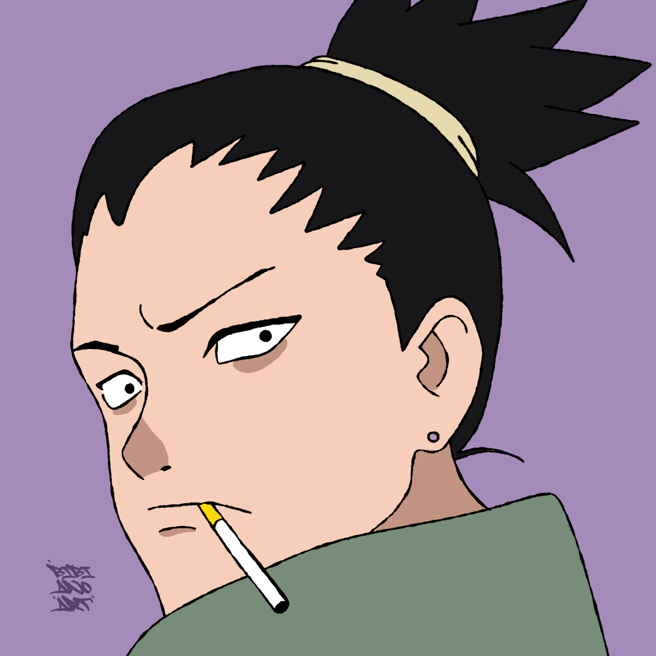 ArtStation - SHIKAMARU NAARA | @BibianoArt