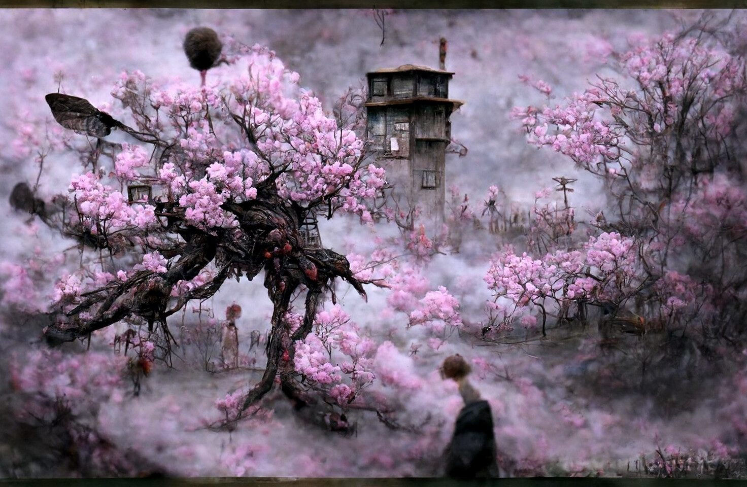 Marc Aaron Fournier - Scary Sakura Trees