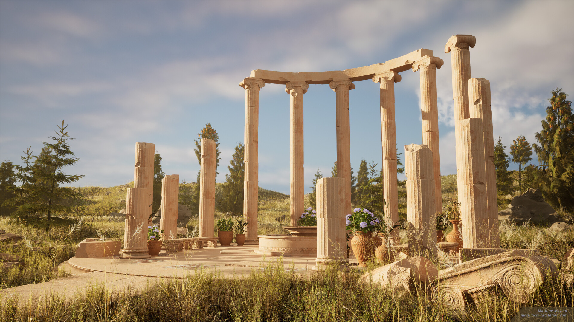 Martiine Mayeur Portfolio - Ancient Greek Ruins