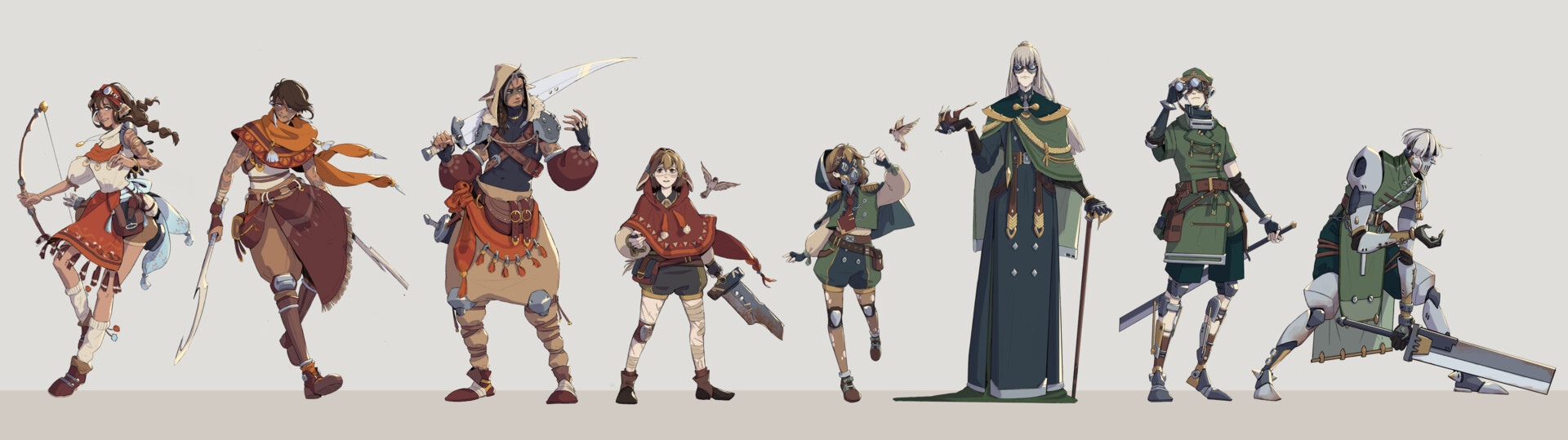 ArtStation - DOGMA - Character Lineup