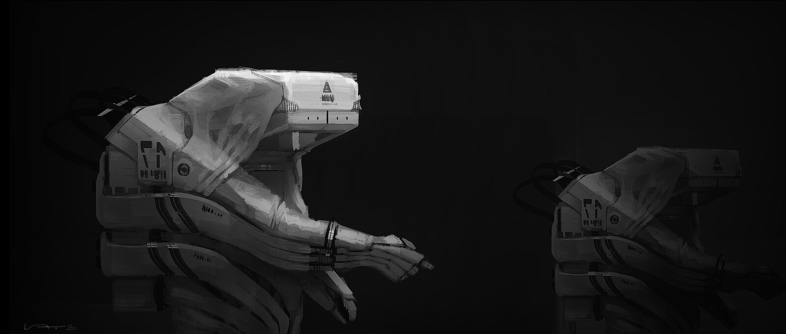 Ivan Tantsiura Moon Guy Sketches