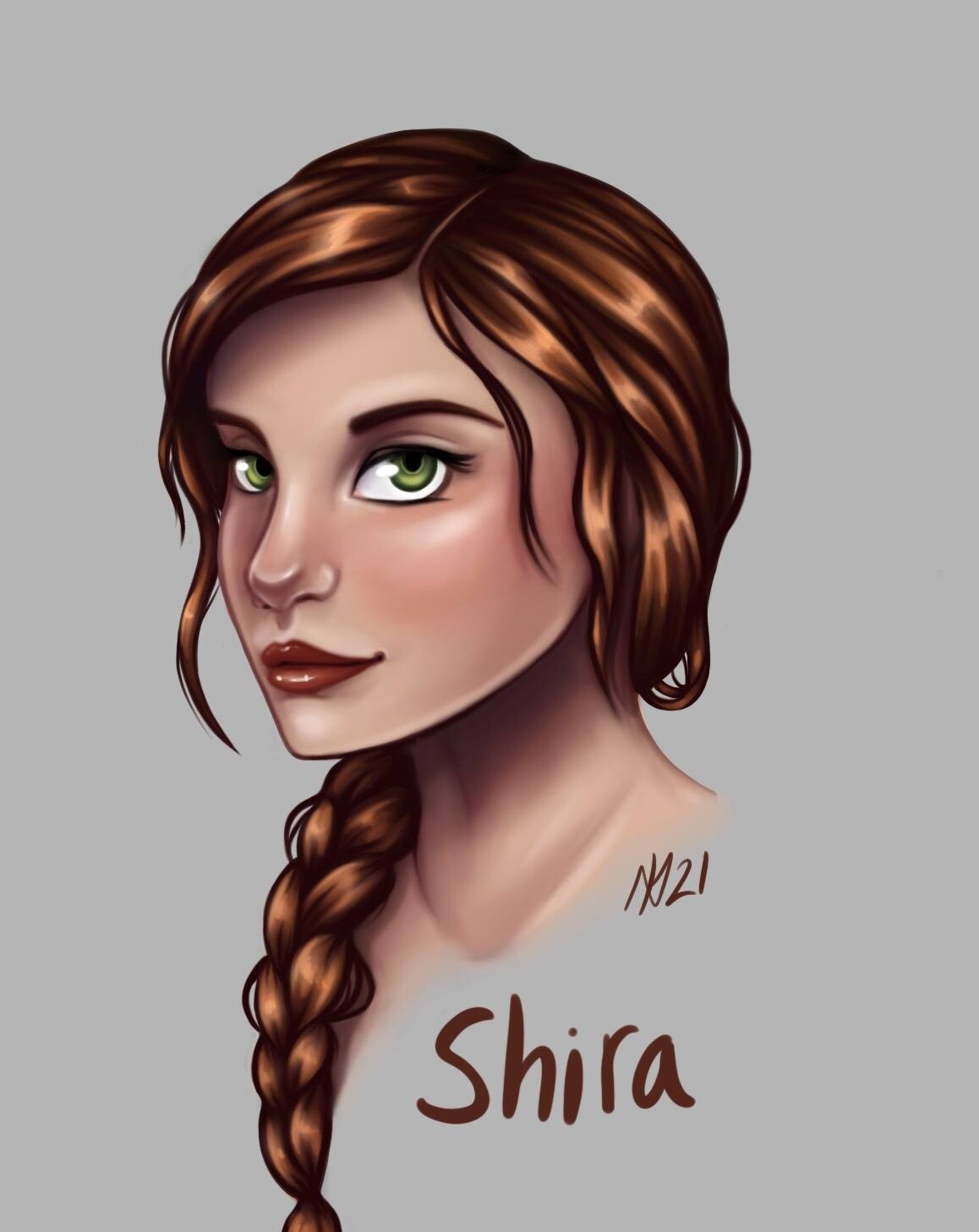 ArtStation - Shira character design