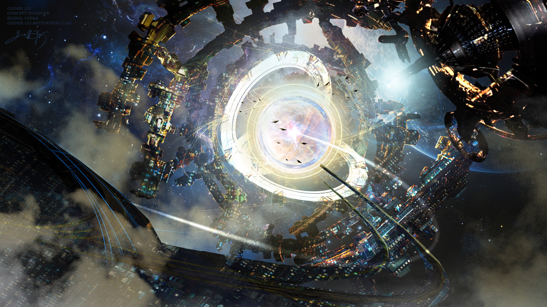 ArtStation - Conceptual design - Qiu long Xing II