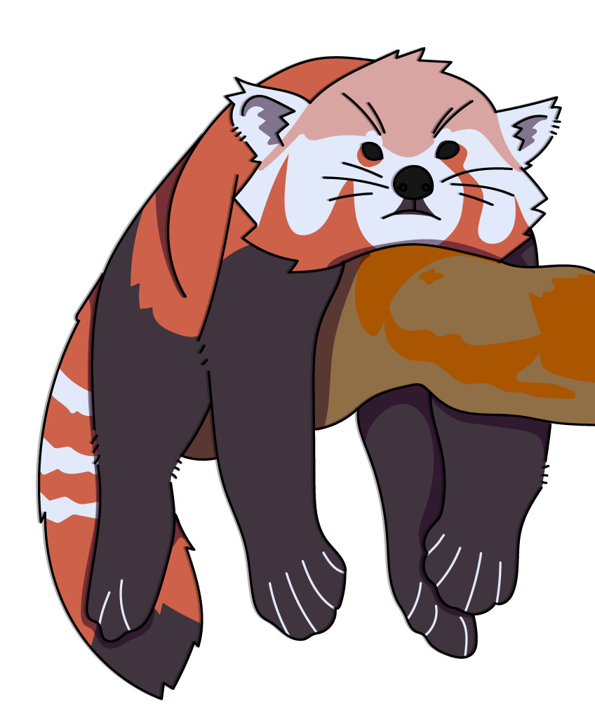 ArtStation - panda roux