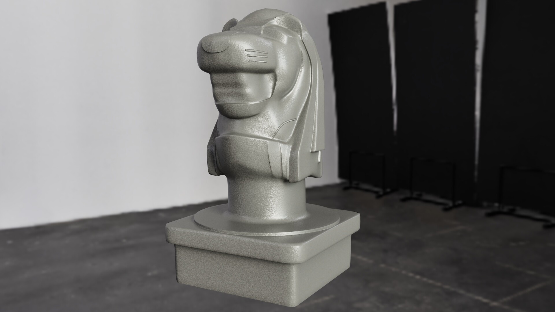 ArtStation - lion Head: Hard Surface