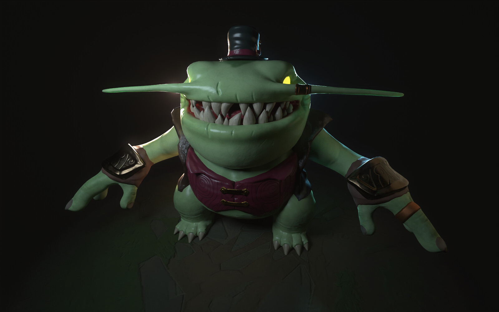 Allaff Pedrosa - Tahm Kench - Fanart