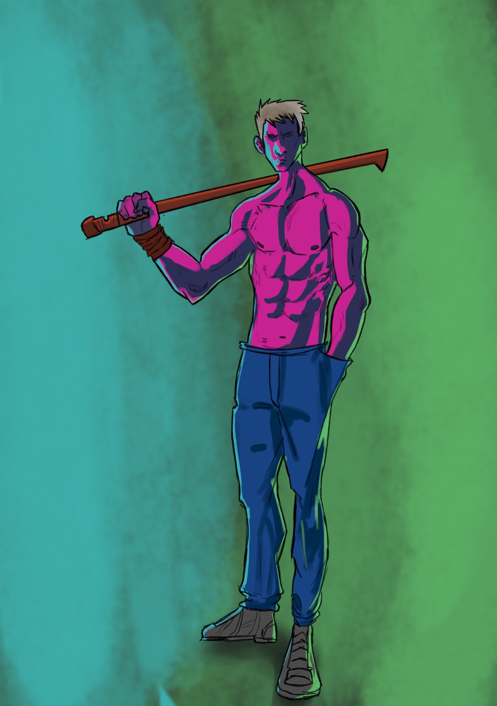 ArtStation - Pink thug