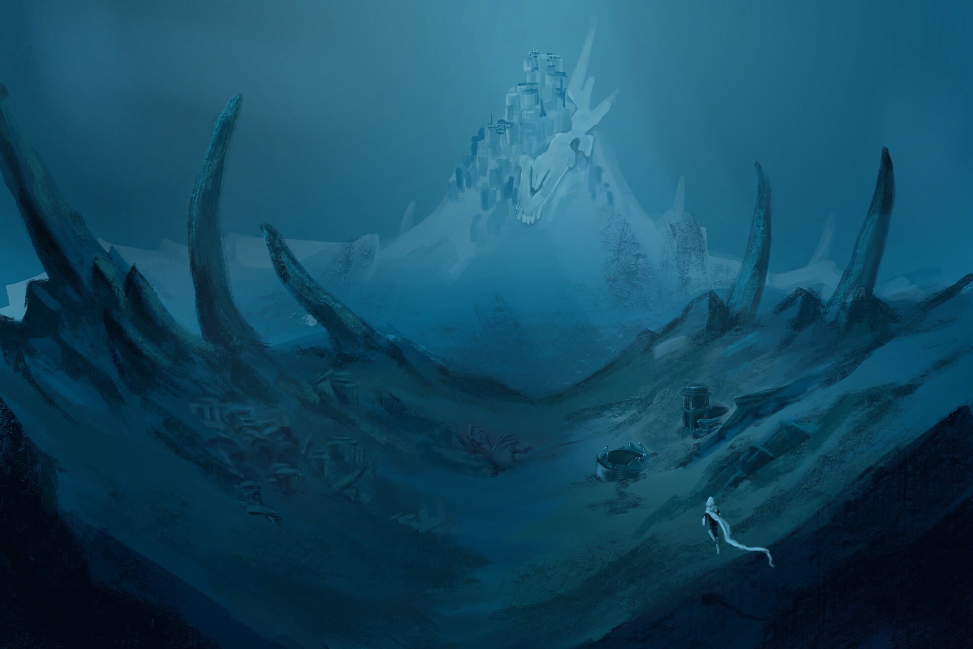 ArtStation - Fallen city