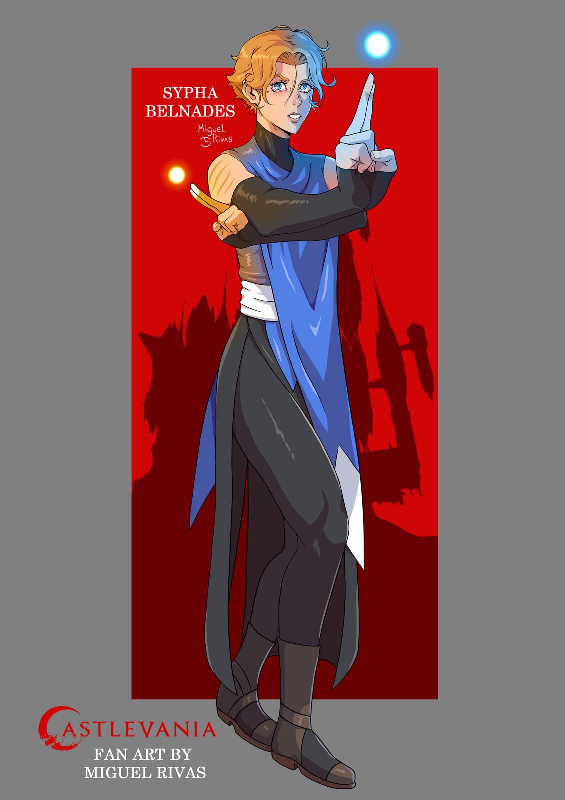 MiguelRivasArt - Sypha Beldades - Castlevania