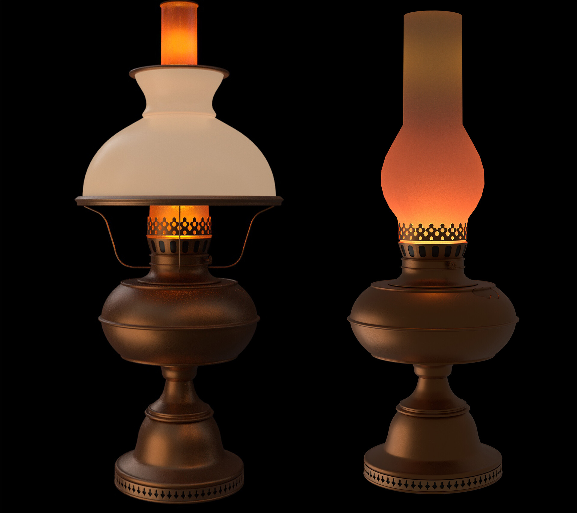 ArtStation - 3d lamp