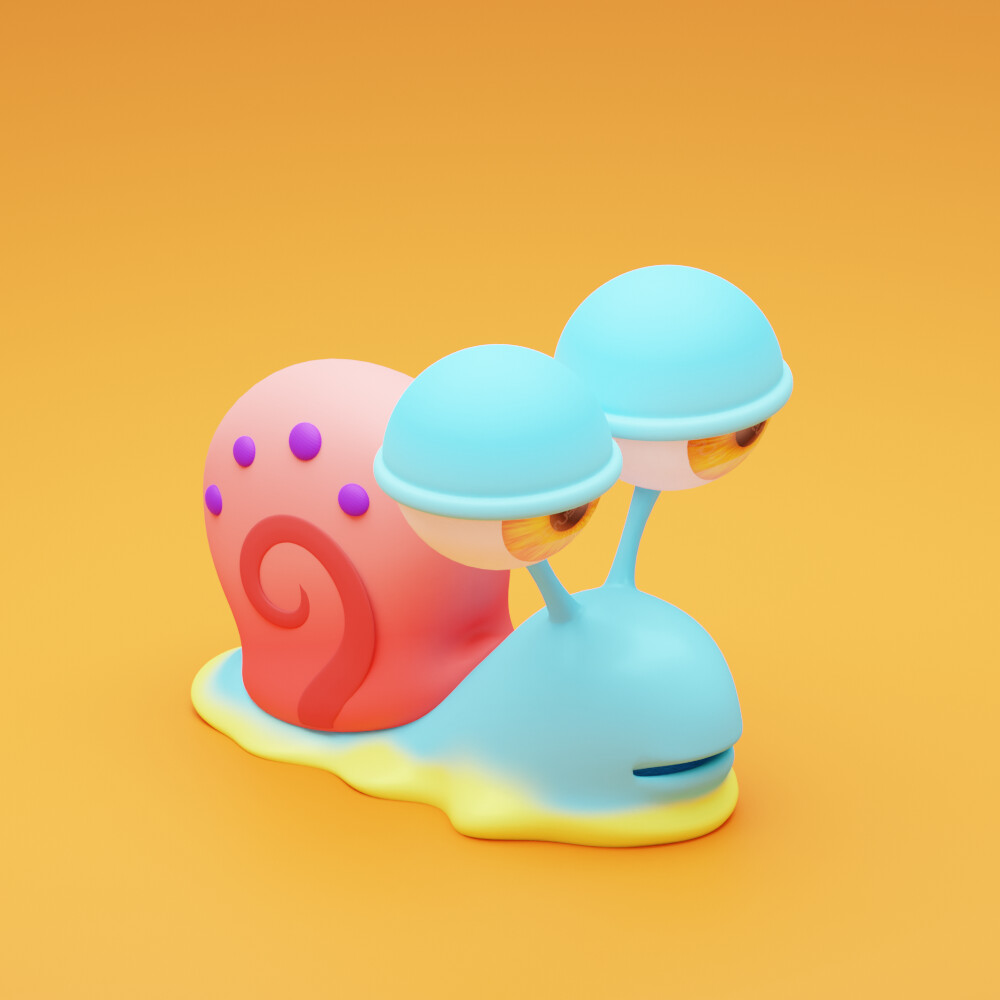 ArtStation - Garry the Snail