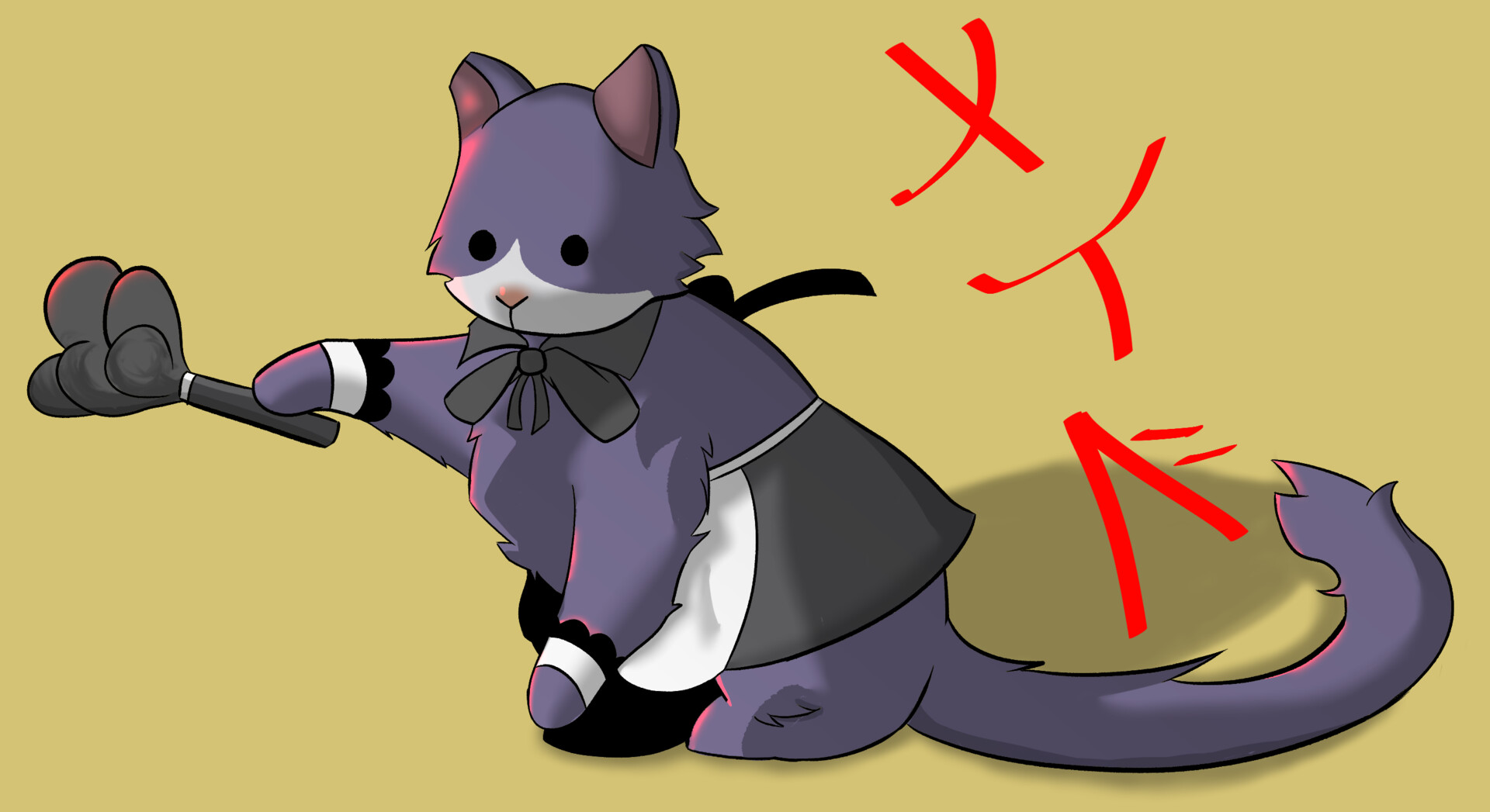 ArtStation - Maid Cat