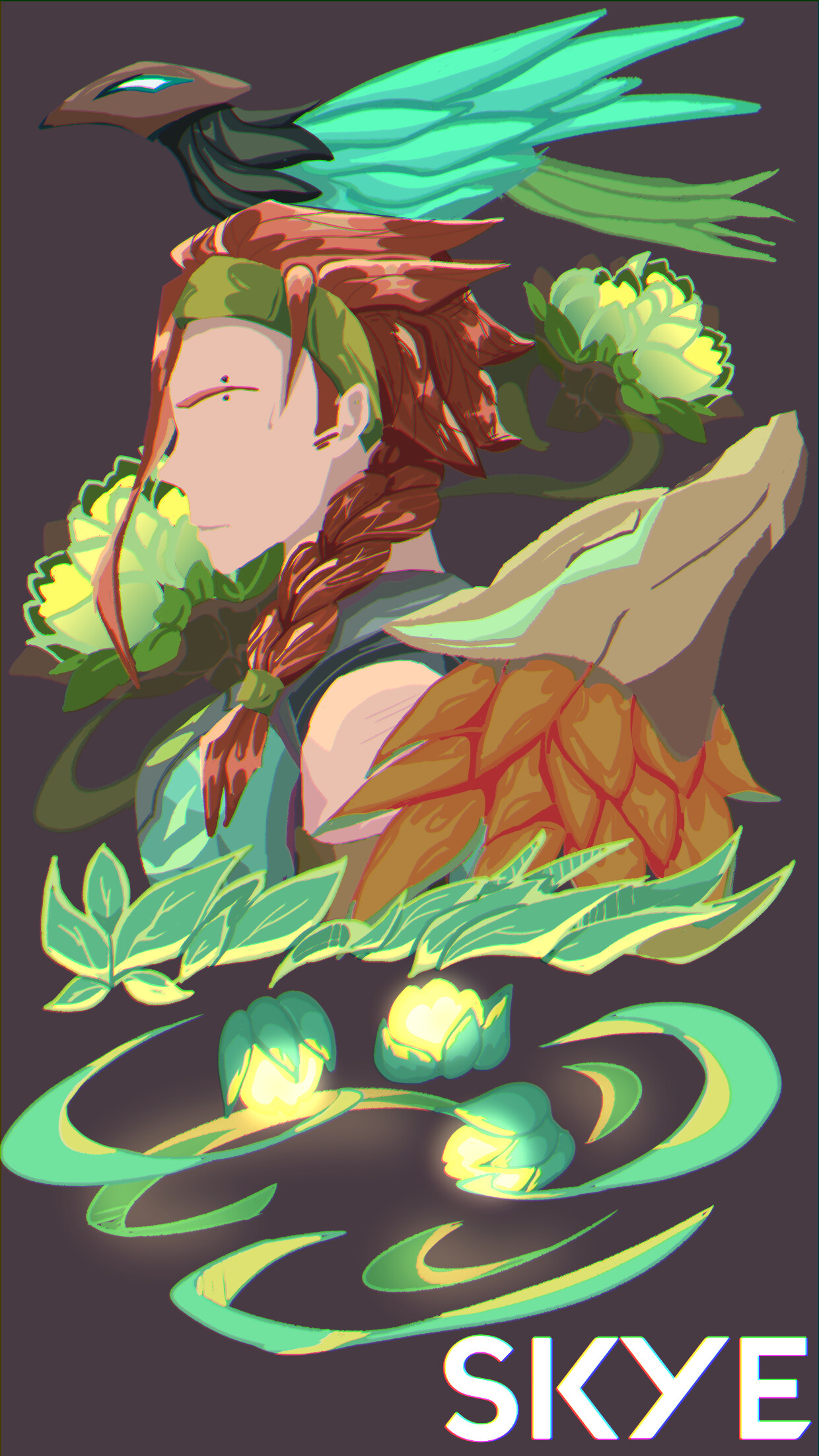 ArtStation - skye phone wallpaper