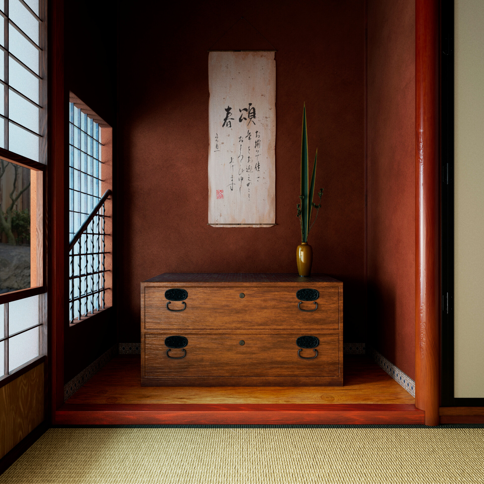 ArtStation - Japanese Room