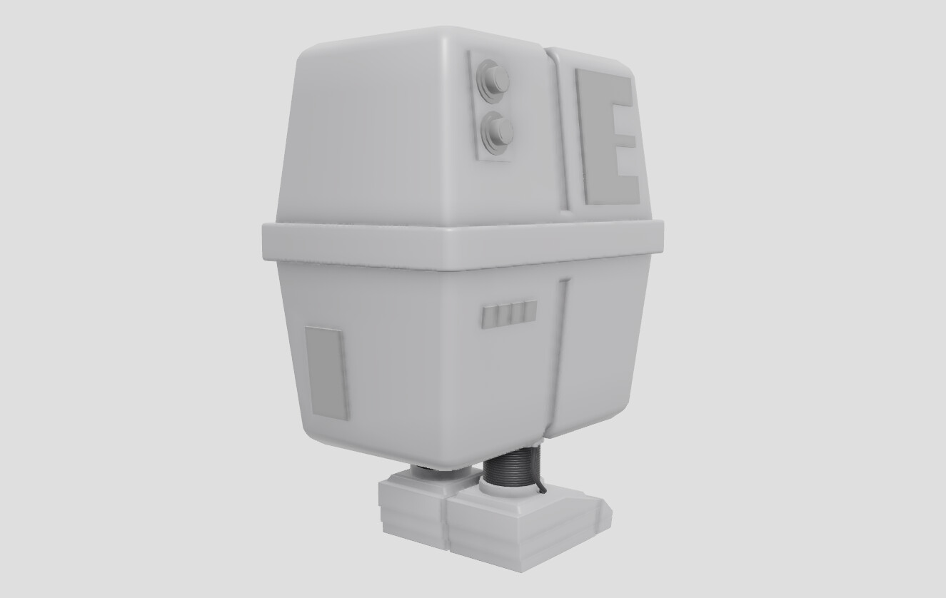 Carth Antilles - Blender - FX-7 Medical Assistant Droid & GNK-Series ...