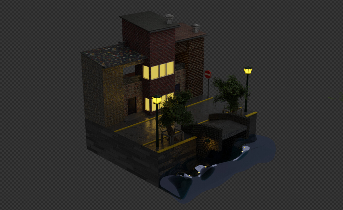 ArtStation - 3D diorama