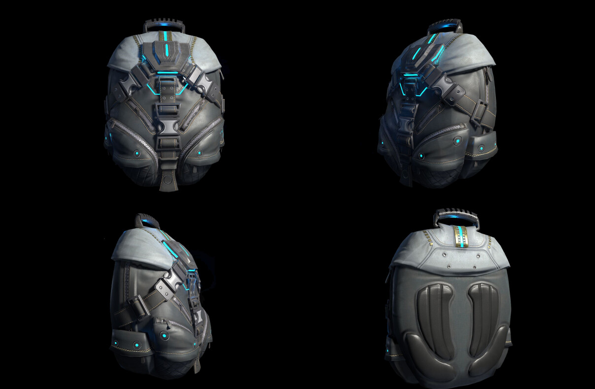 ArtStation - Backpack for intergalactic travel