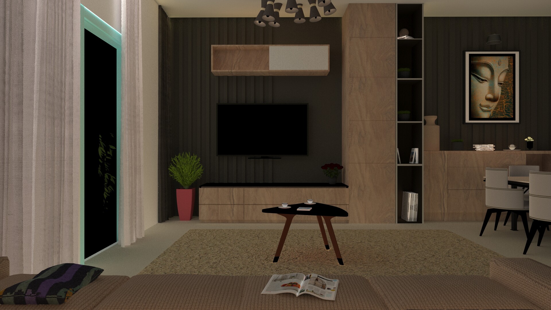 Naman bhatt - interior render