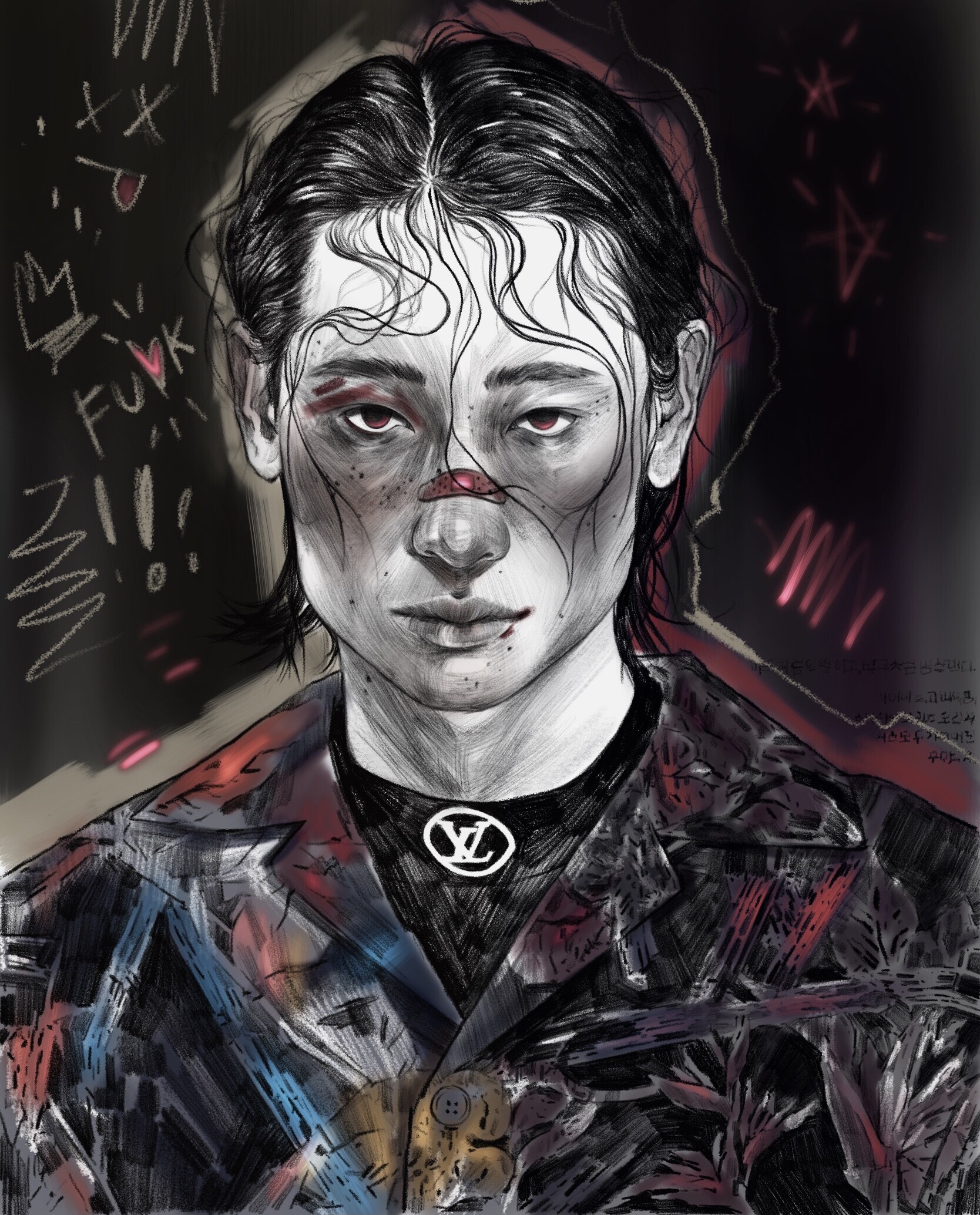 ArtStation - Red eyes