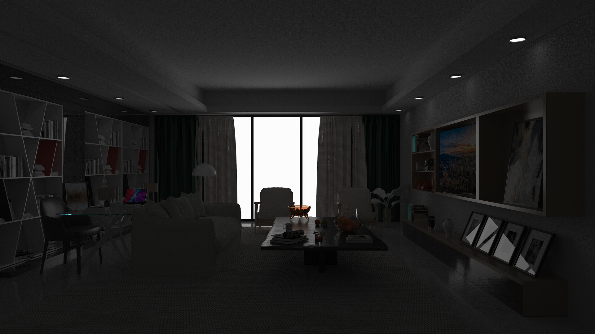 Naman bhatt - interior render