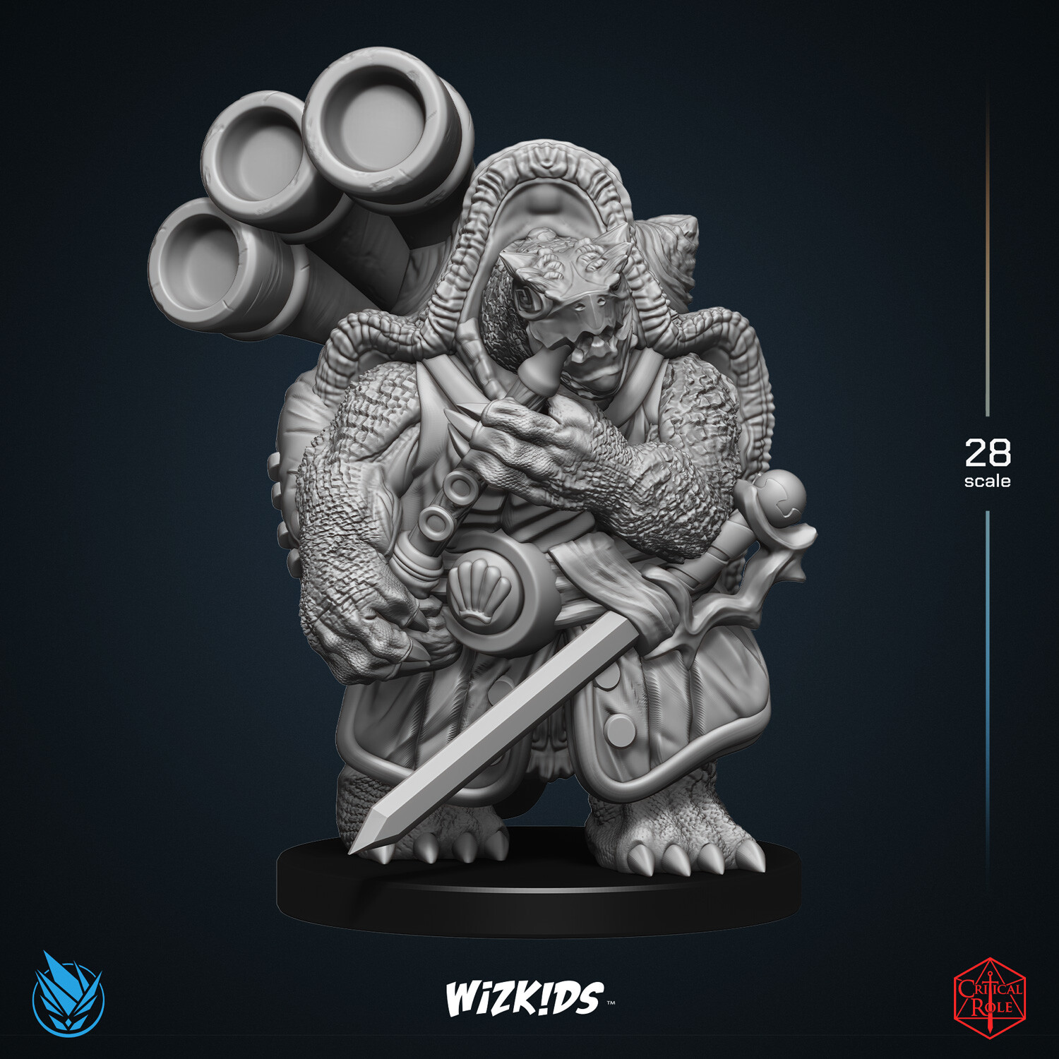 WildMesh Studio - Critical Role: Orly Skiffback