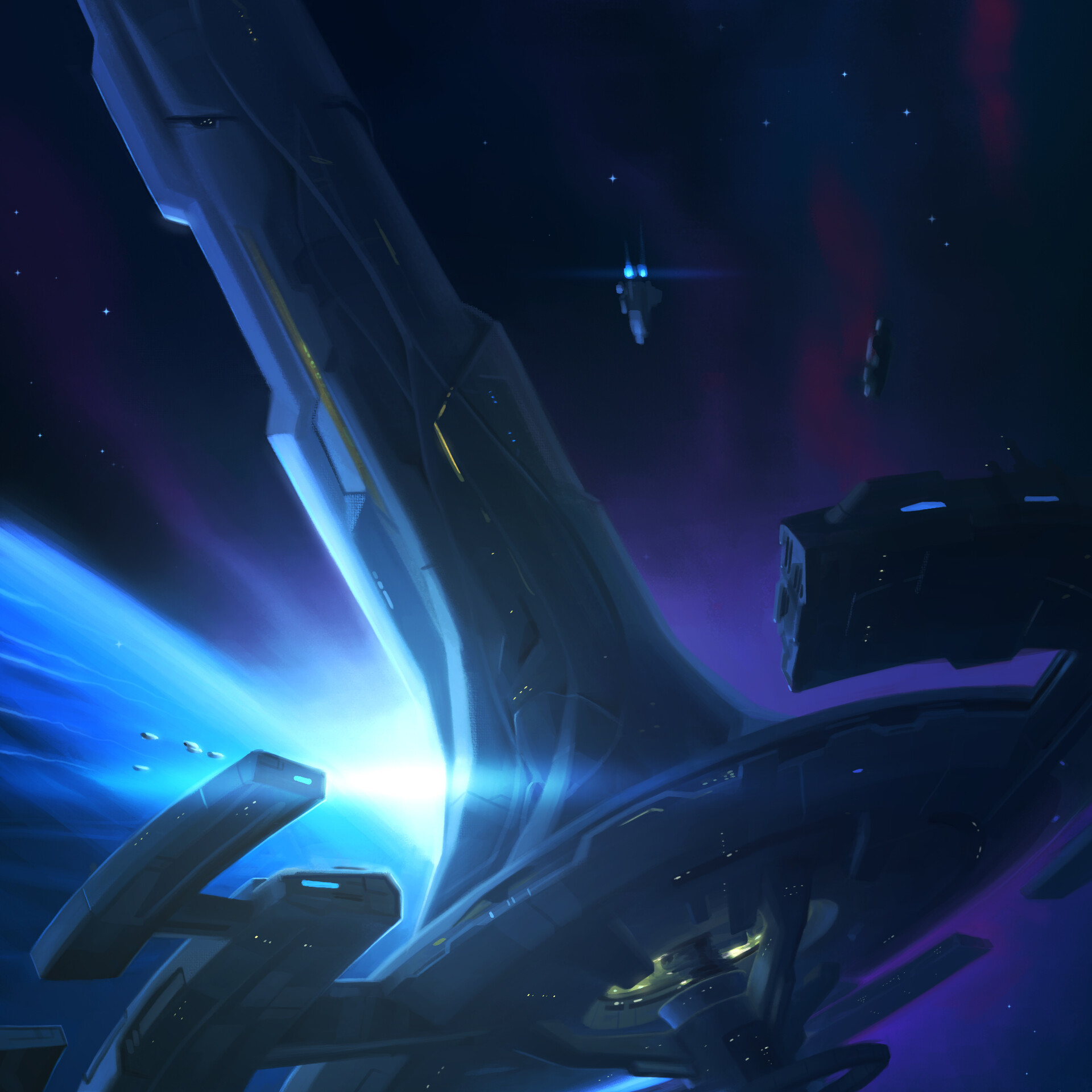 ArtStation - Zeta Proxxon Main Station