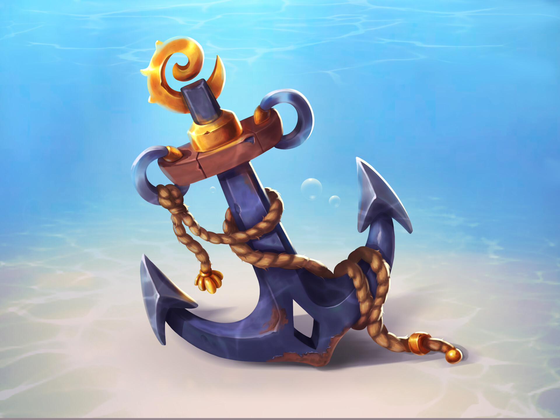 ArtStation - Underwater Props set