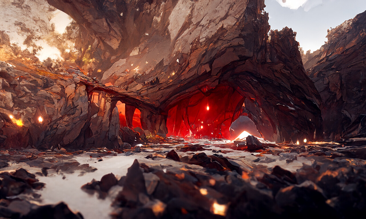ArtStation - Volcanic Valleys