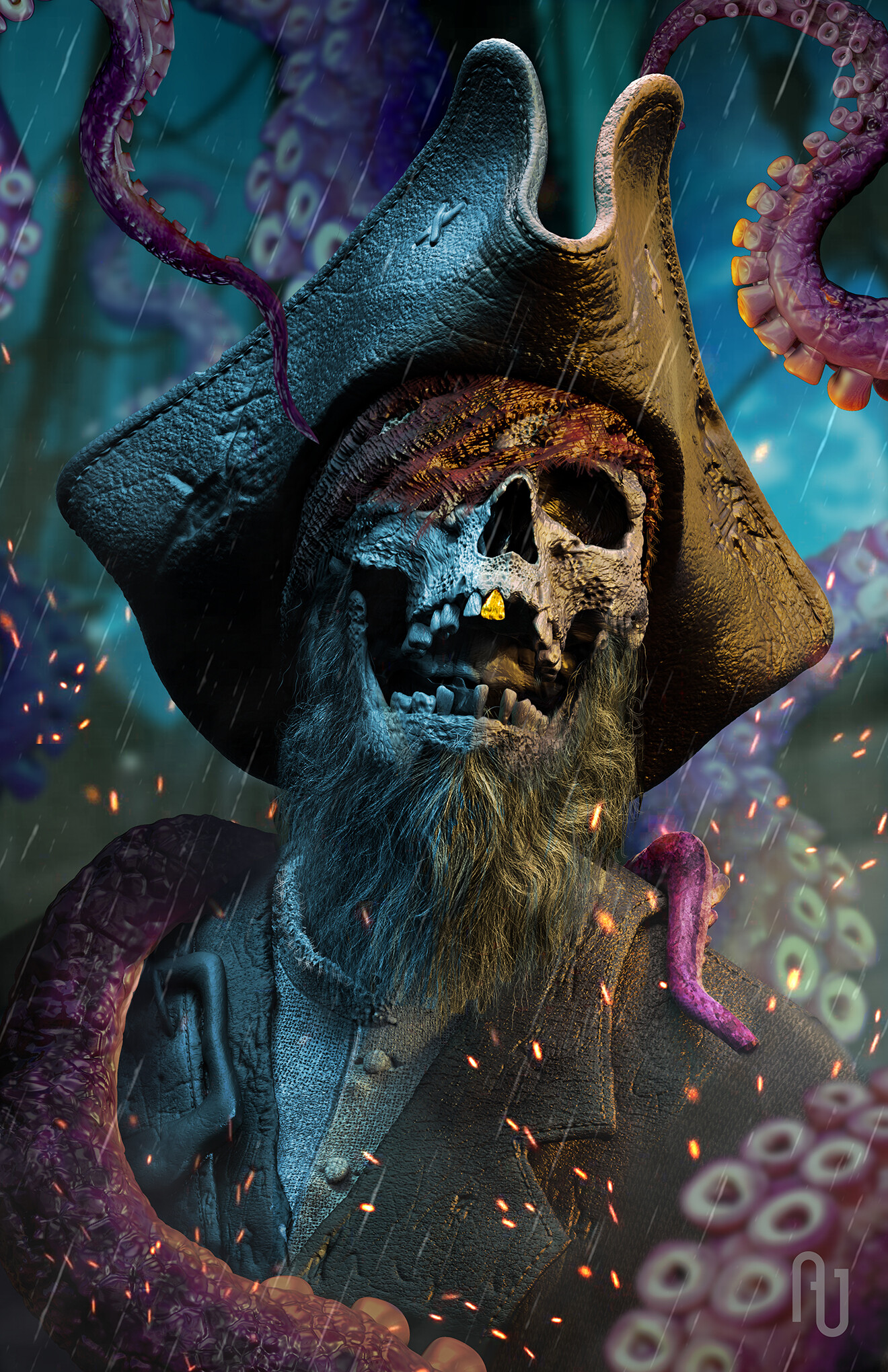 ArtStation - Captain Skull