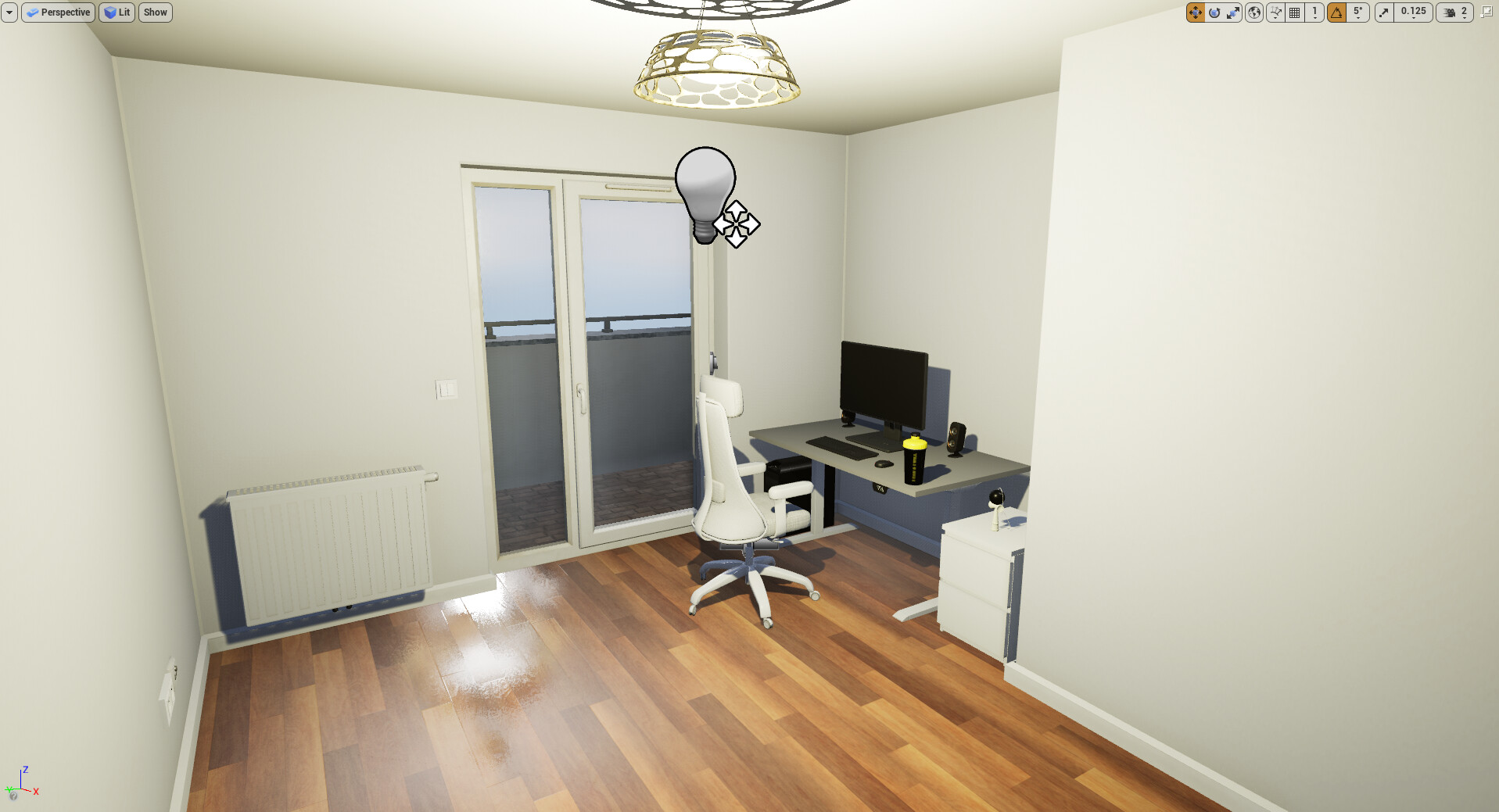 ArtStation - VR Apartment Project UE4