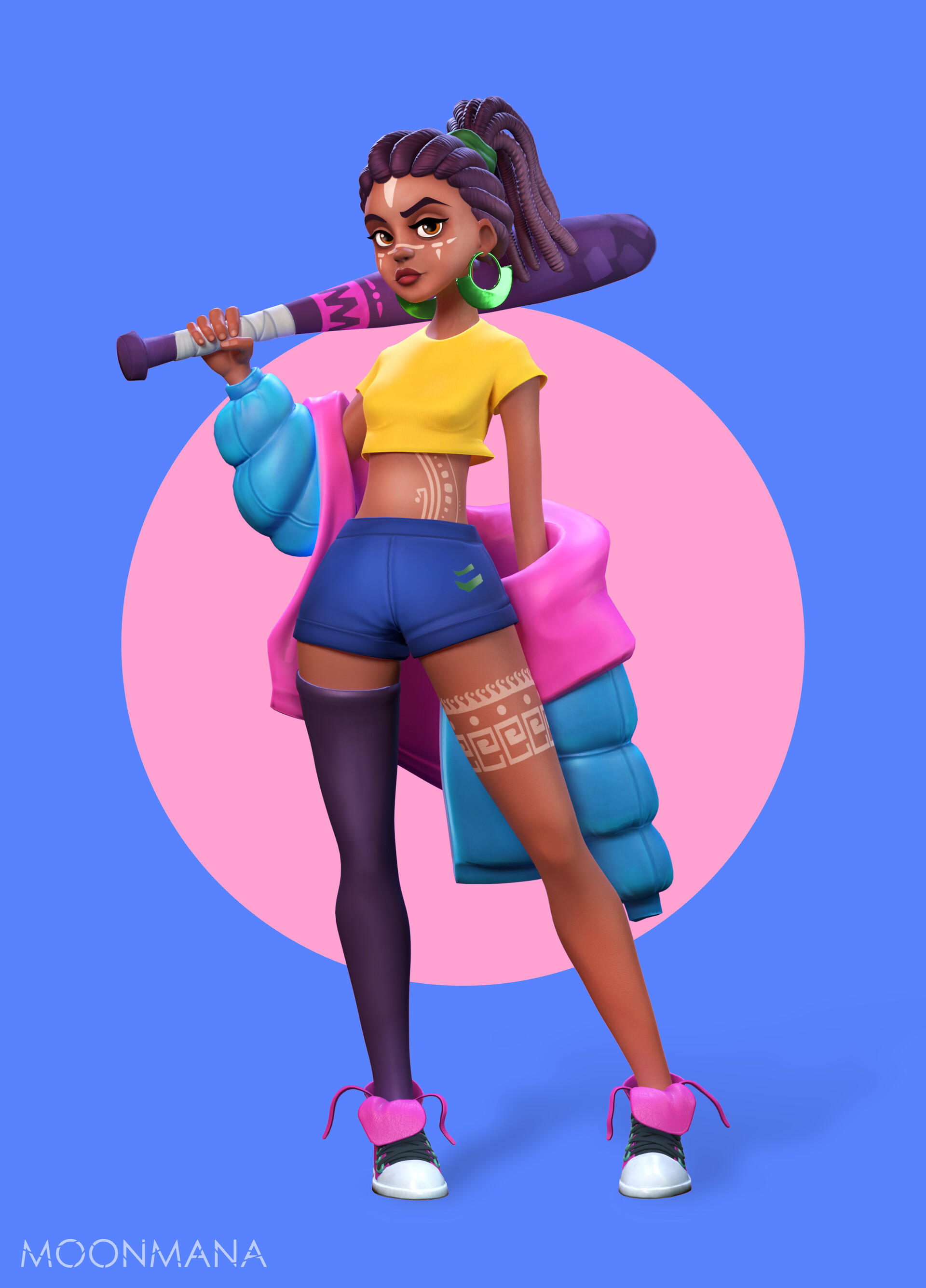 ArtStation - stylized girl